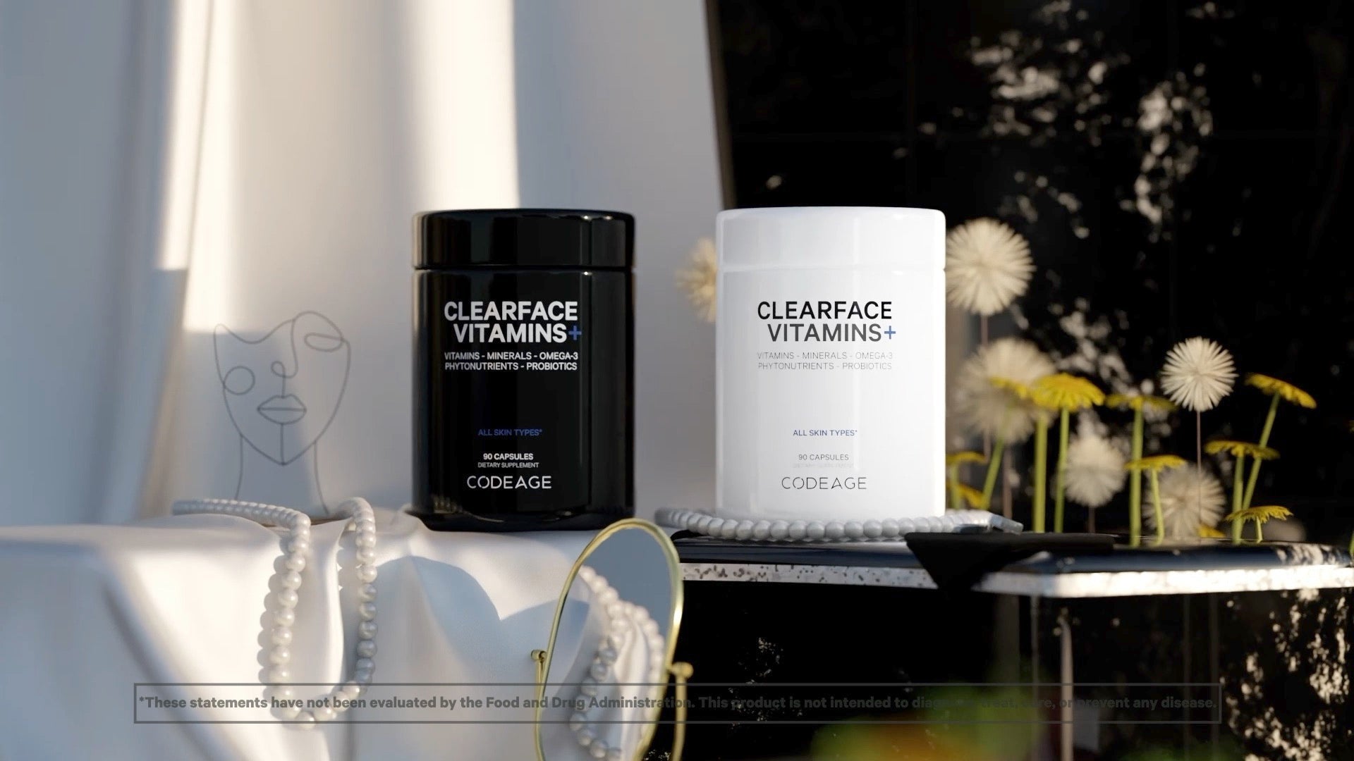 Face and Skin Vitamins Clearface Supplement | Codeage