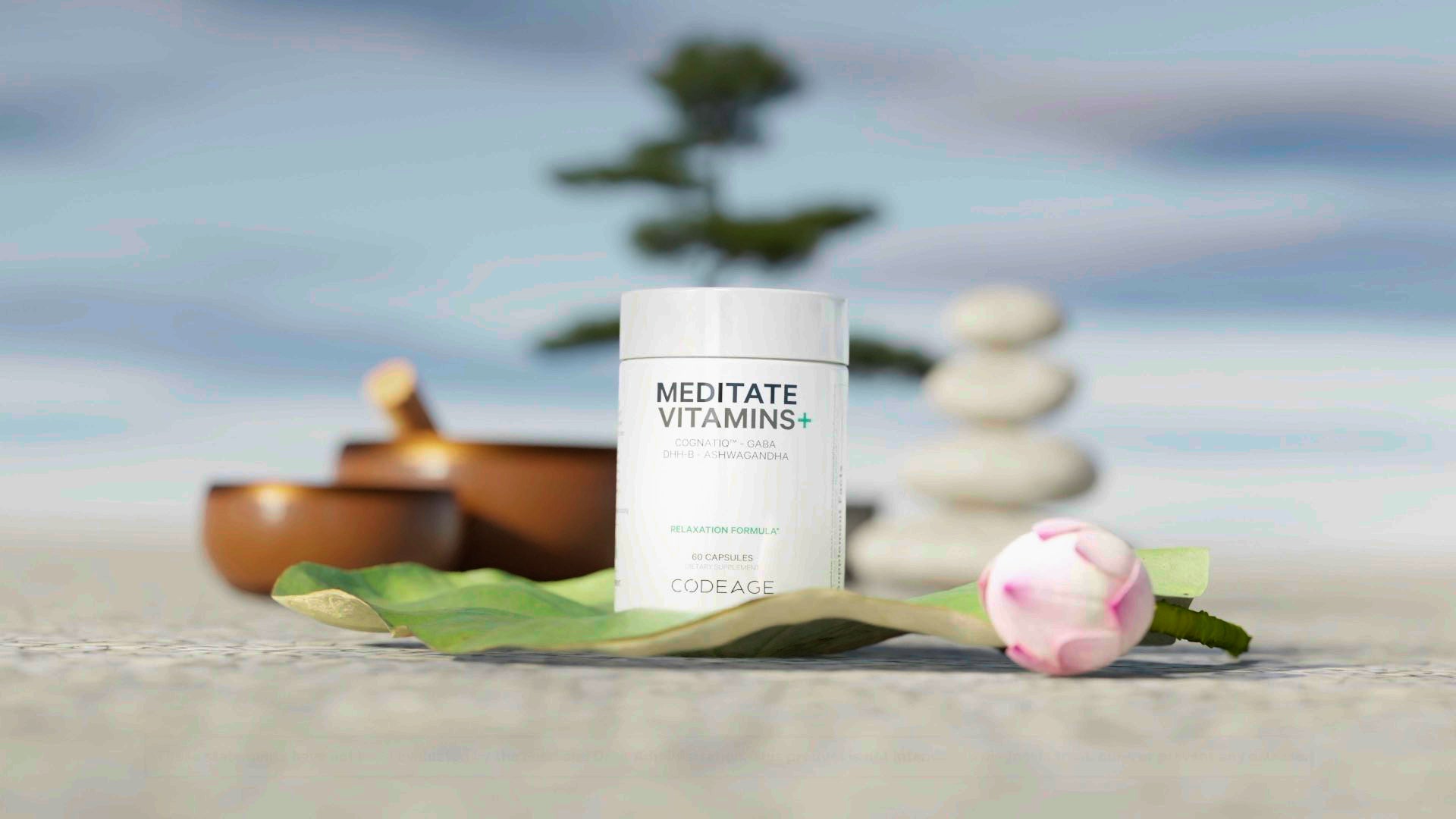 CognatiQ™, DHH-B, GABA, and Ashwagandha For Peace of Mind Support | Codeage