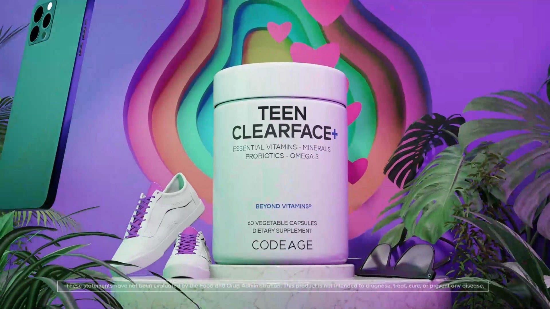 Clear Face Vitamins for Teenagers | Codeage