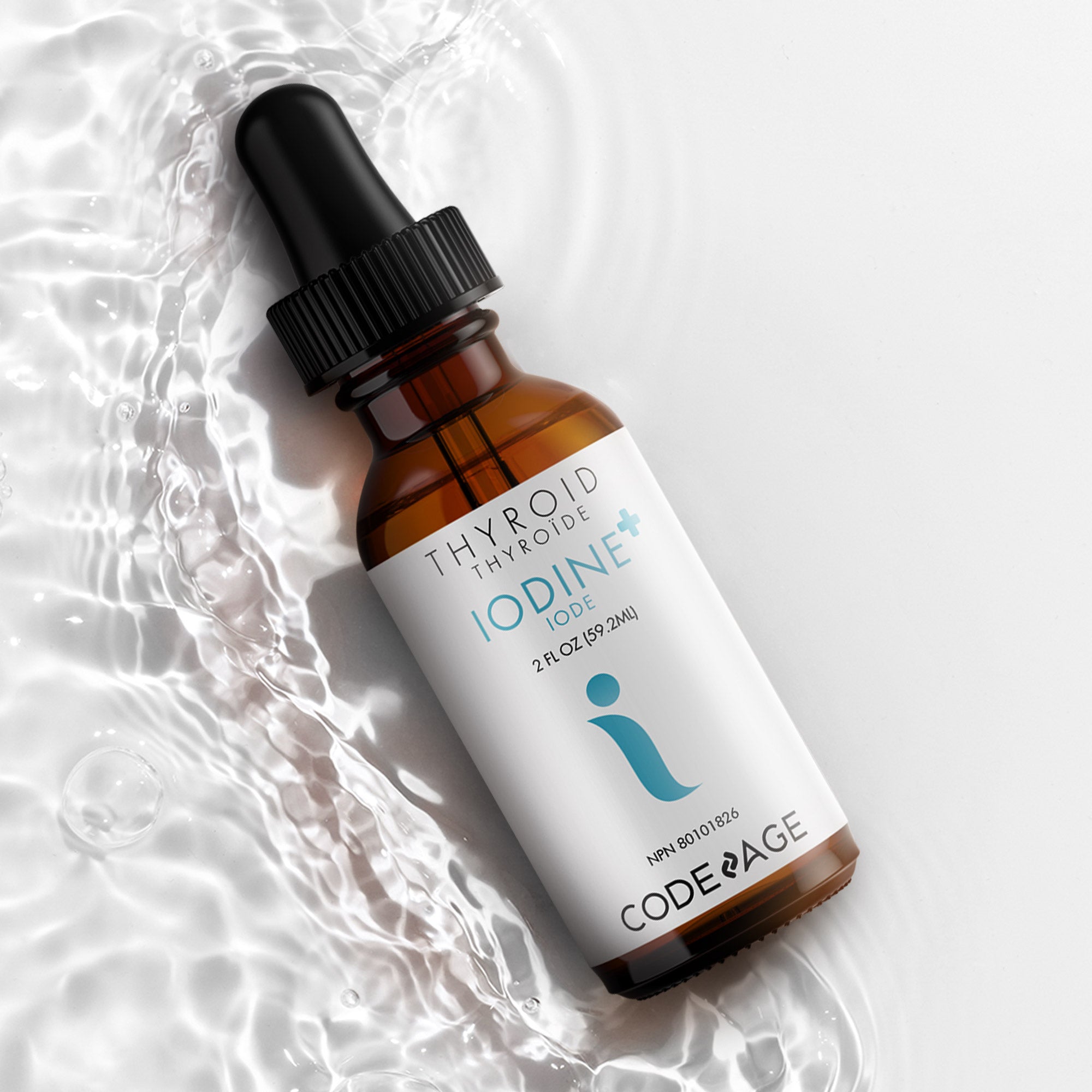 Codeage Iodine Liquid Drops Supplement - Pure Iodine