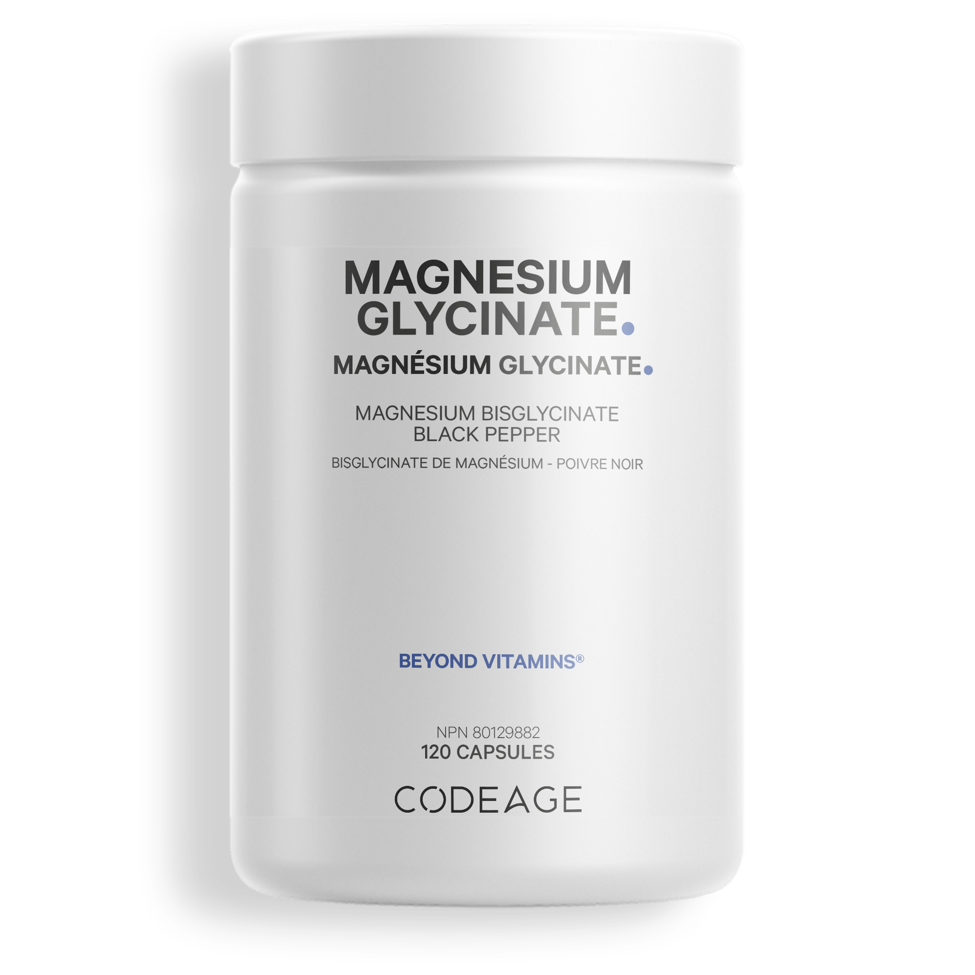 Codeage Magnesium Glycinate Mineral Capsule Supplement