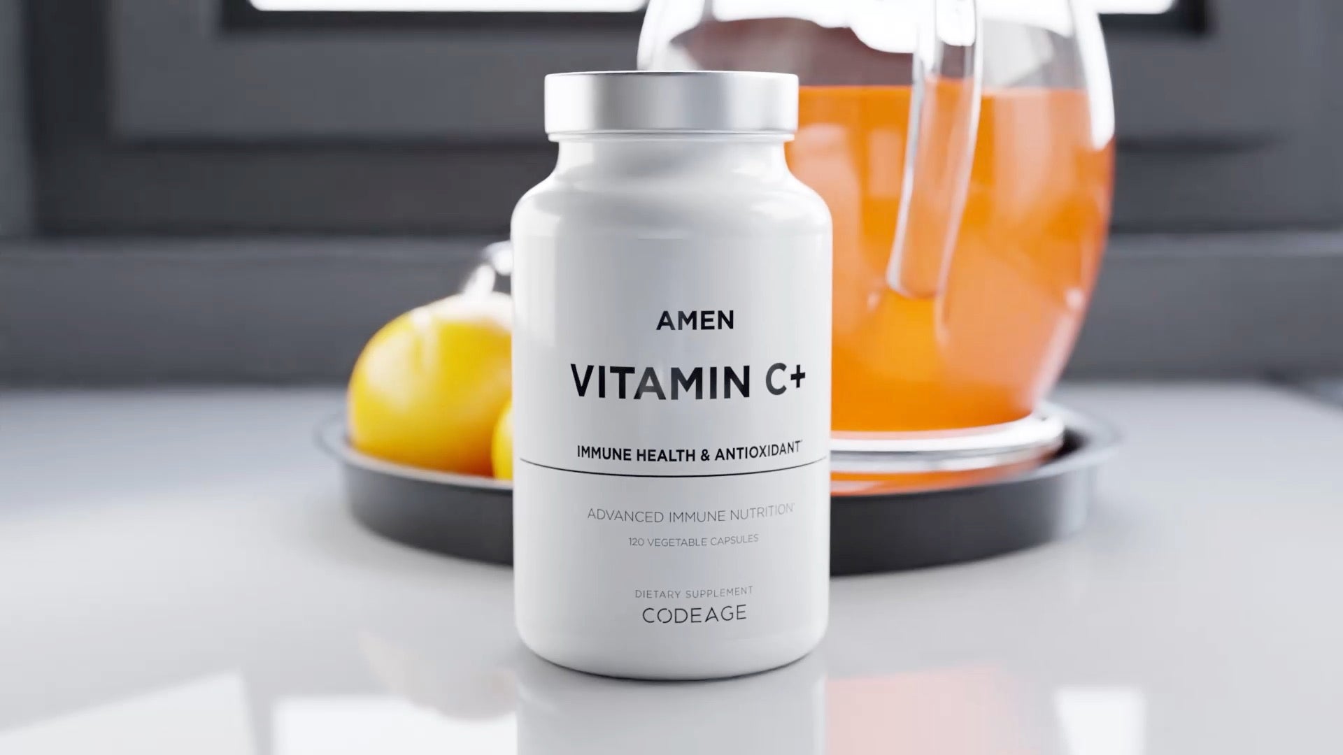 Vitamin C With Quercetin Elderberry Rose Hips and Citrus Bioflavonoids ...