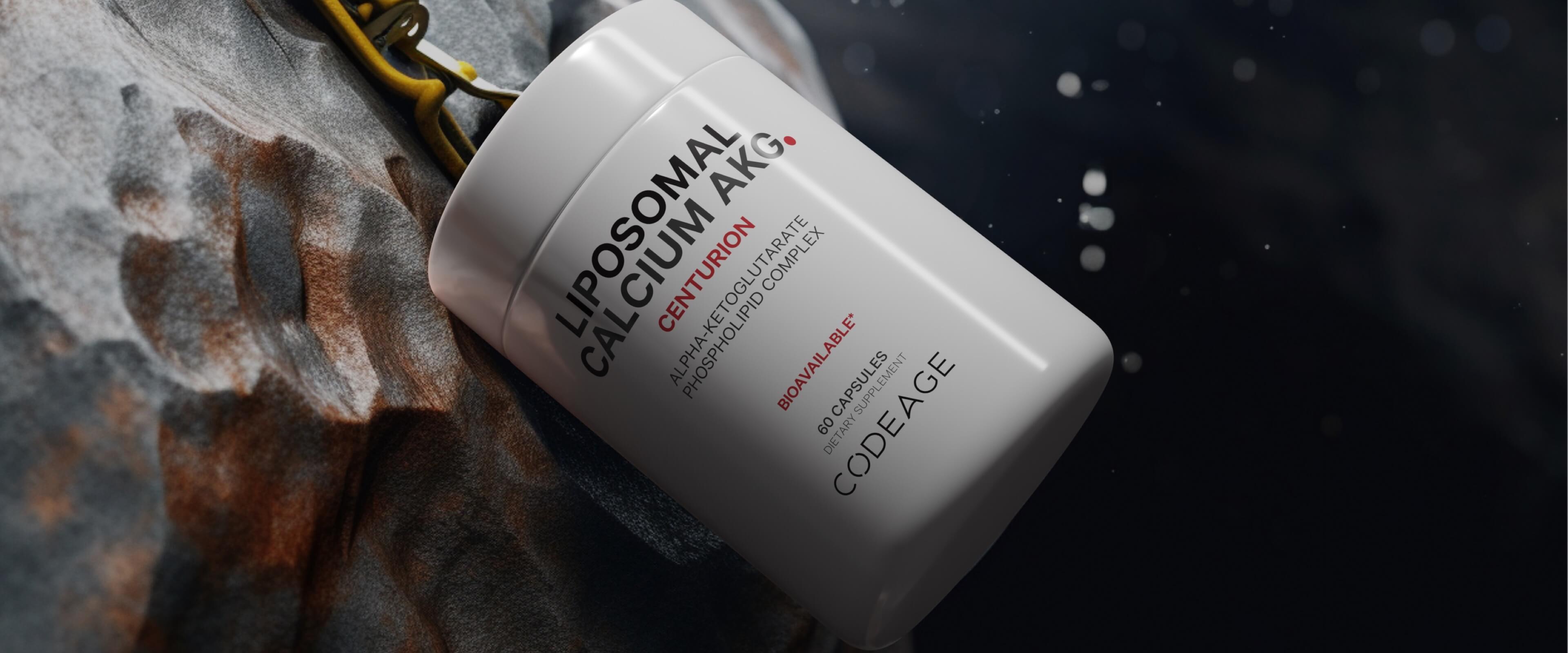 Liposomal Calcium AKG Supplement: Bone and Wellness Support – Codeage