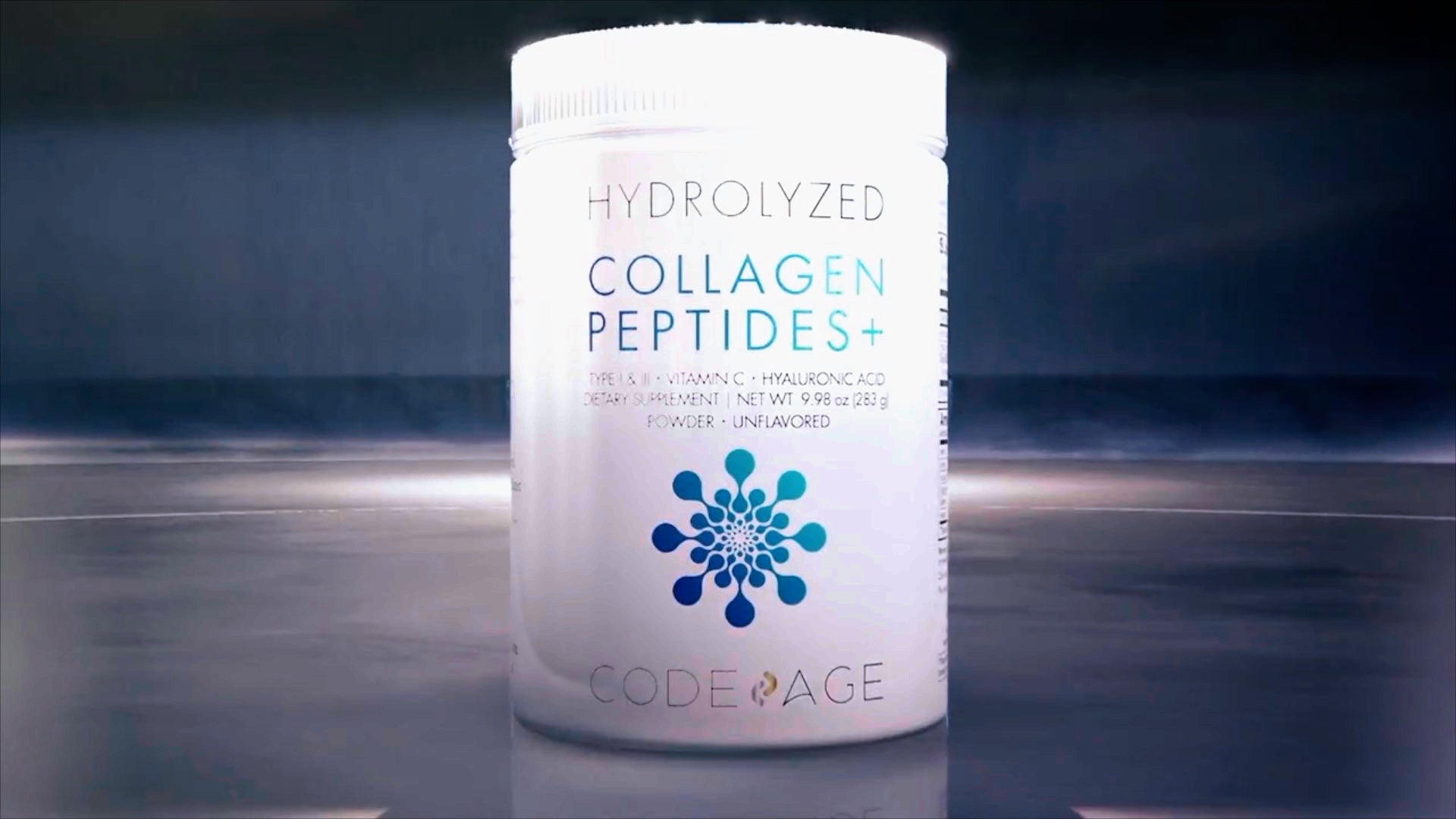 Hydrolyzed Collagen Powder With Vitamin C and Hyaluronic Acid | Codeage
