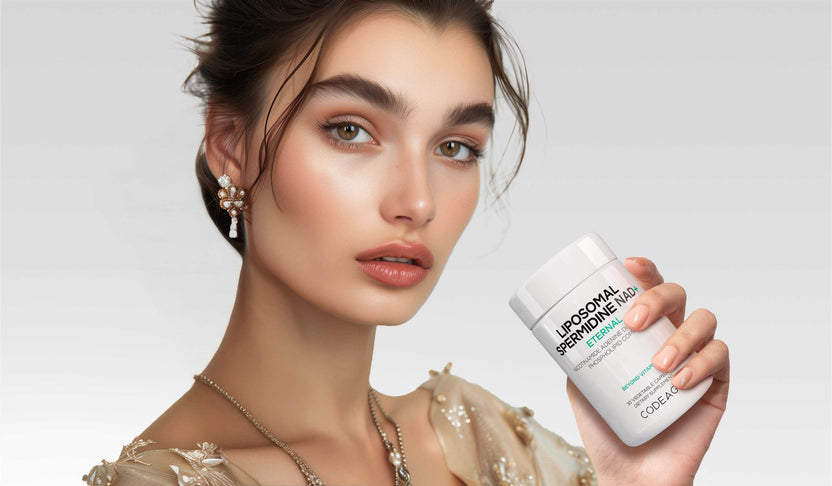 NAD+ Ultra Supplement Resveratrol, Vitamin B12 with Betaine Anhydrous Capsules - Codeage