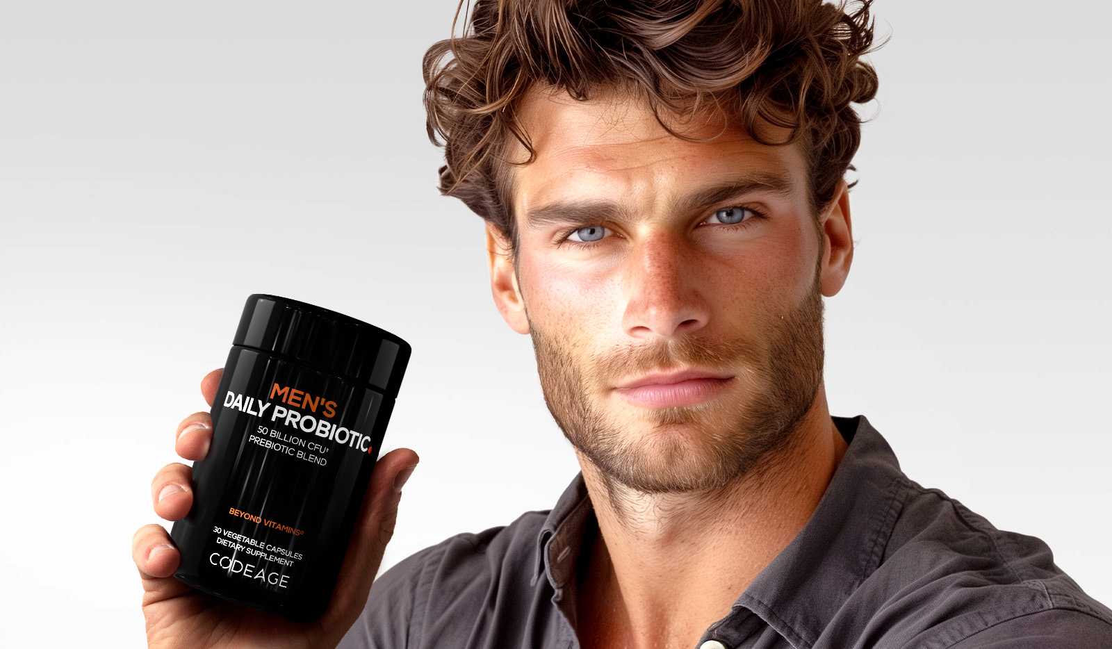 Designed for the Everyday: Men’s Daily Probiotic – Codeage
