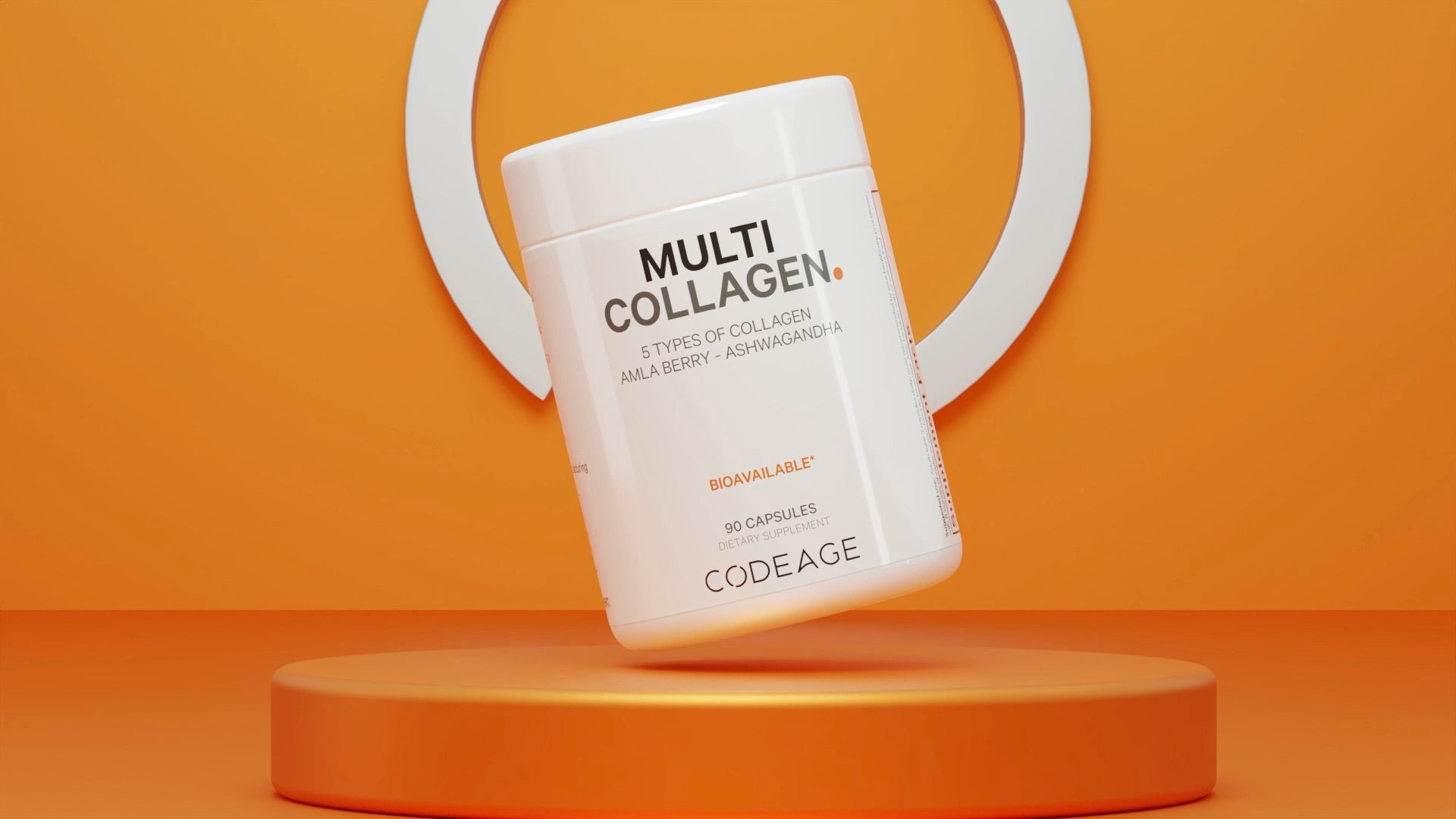 5 Types of Collagen All-in-One Supplement | Codeage