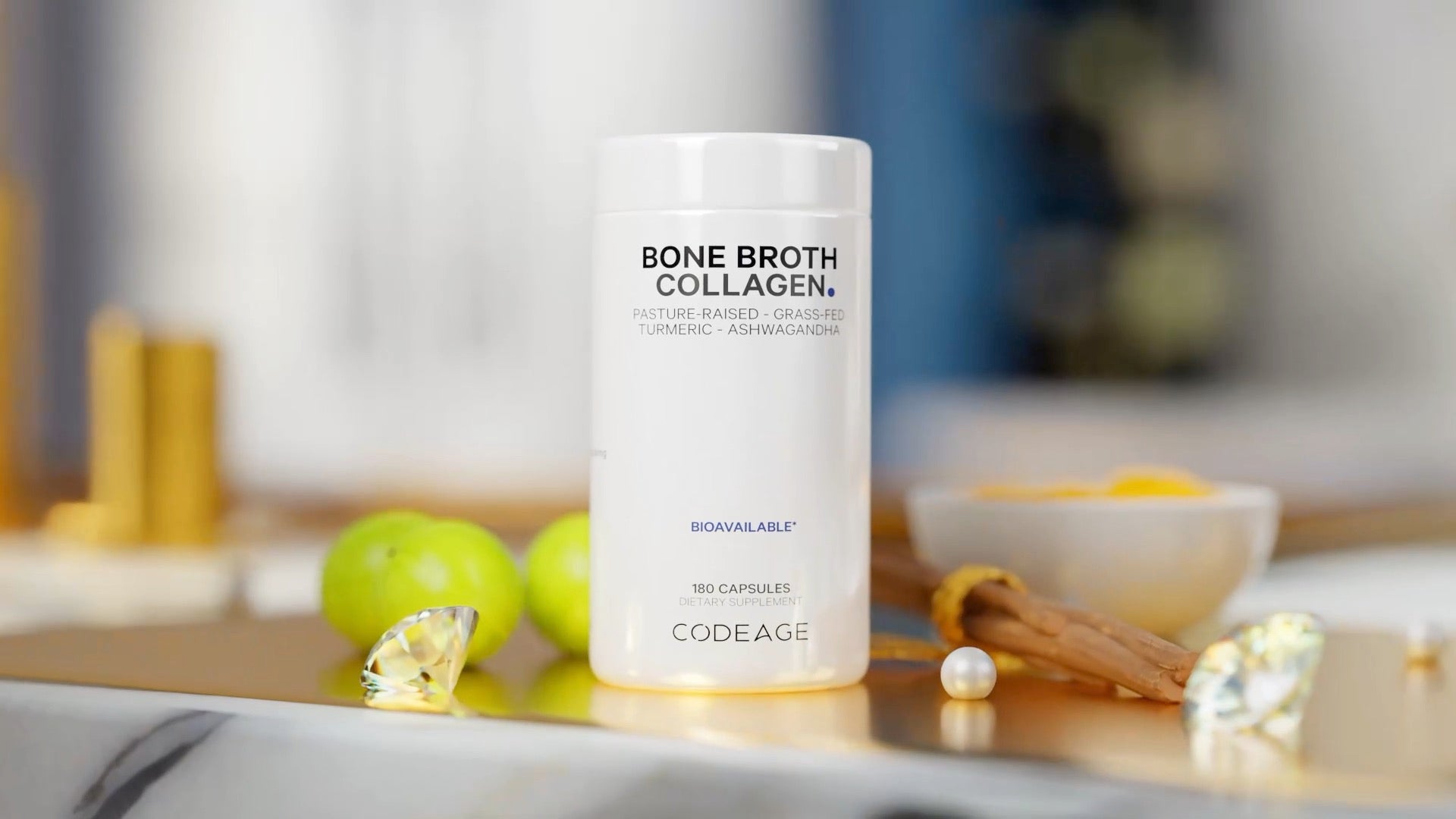Organic Grass-Fed Bone Broth Collagen | Codeage
