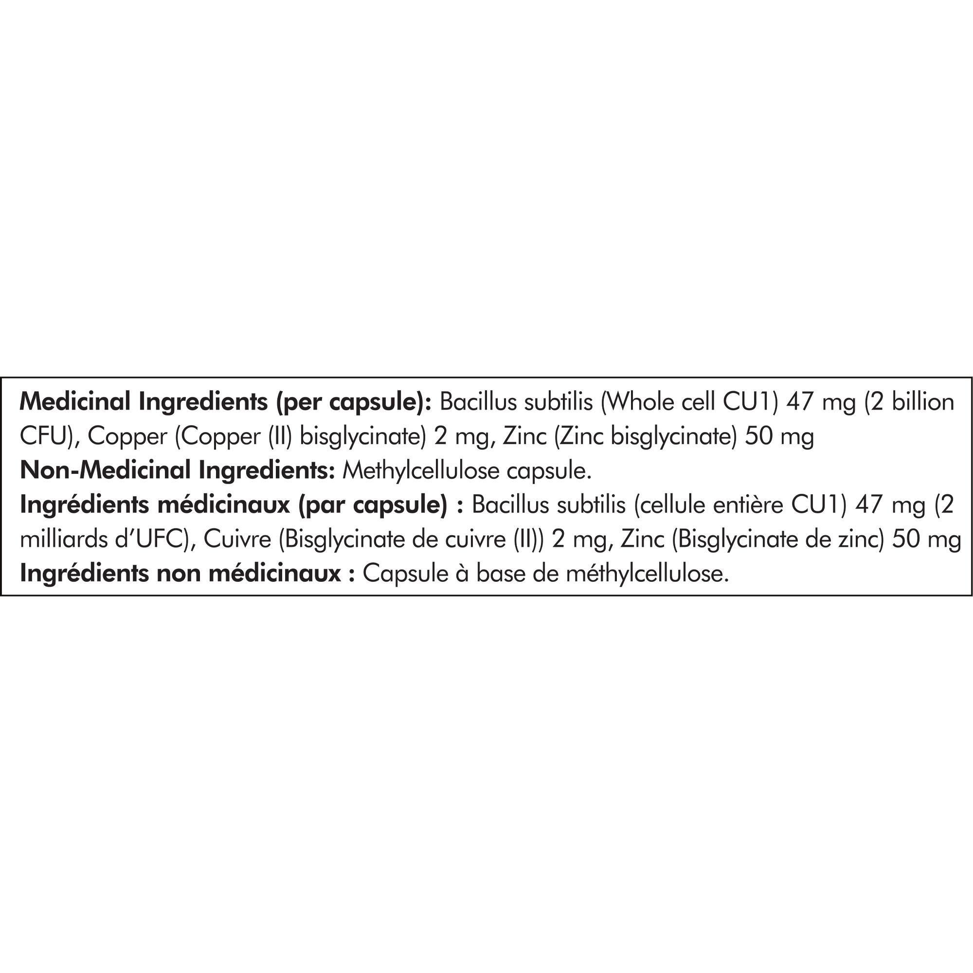 Amen Zinc Copper with Probiotics, Zinc Bisglycinate Supplement – Codeage