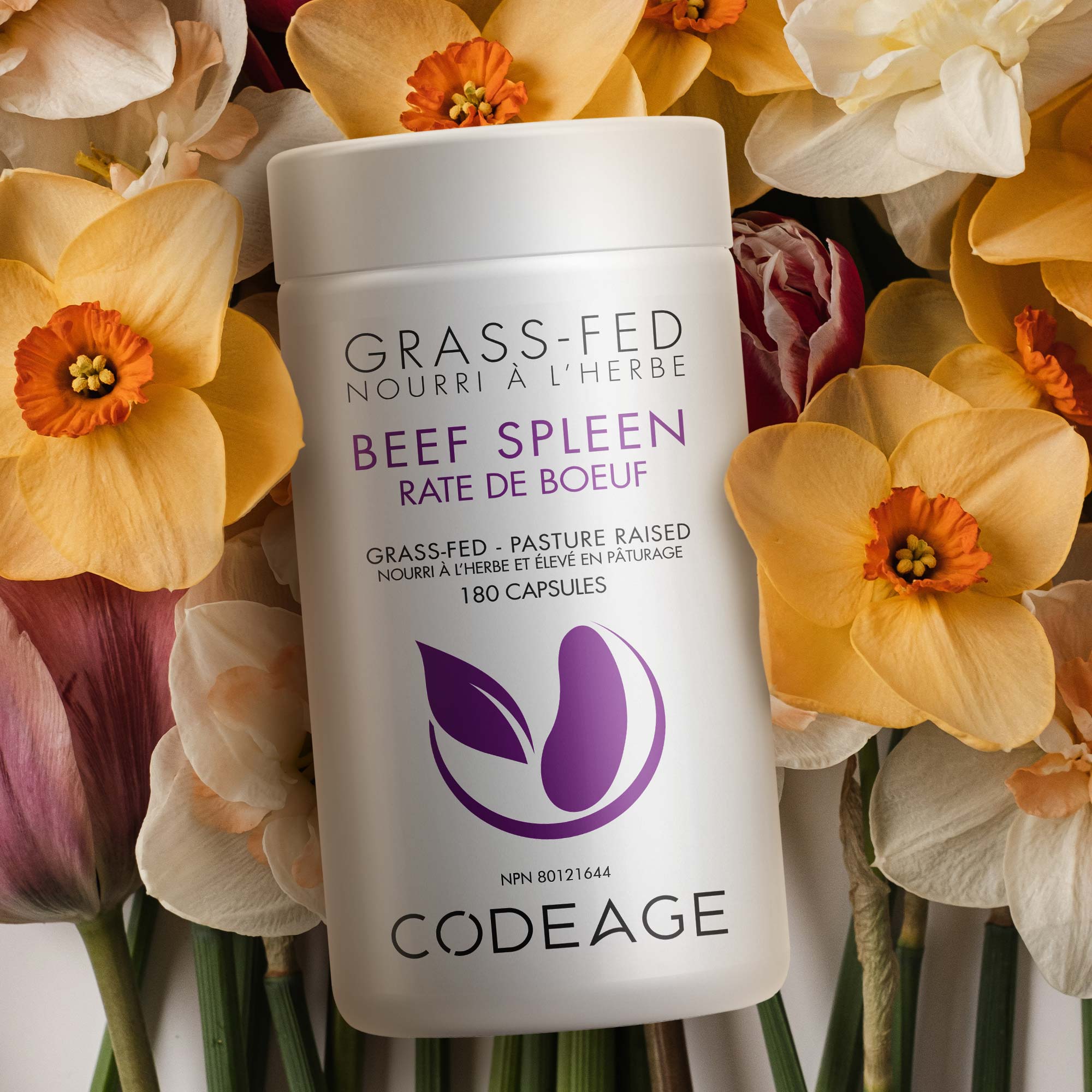 Codeage Grass Fed Beef Spleen Freeze Dried Desiccated Supplement