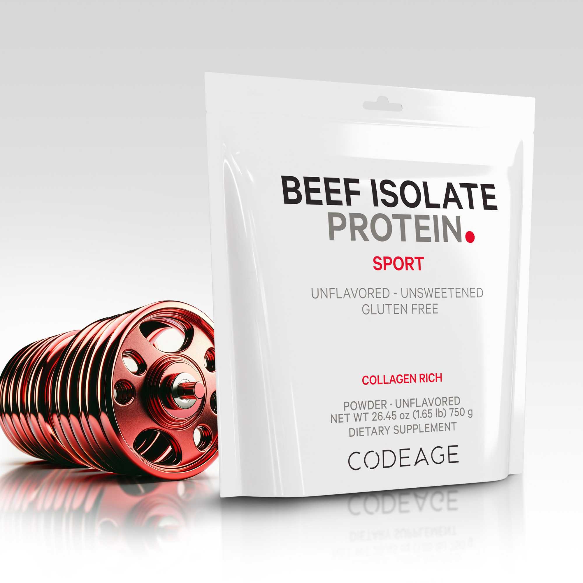 Codeage Beef Isolate Protein Powder Supplement - Essential Amino Acids ...