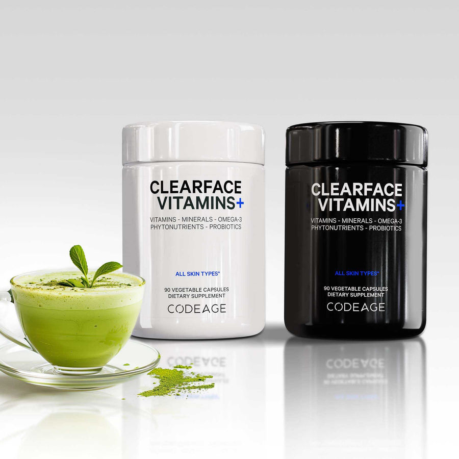 Codeage Clearface, Vitamins A, E, Zinc, Niacin, Pantothenic Acid, Skin