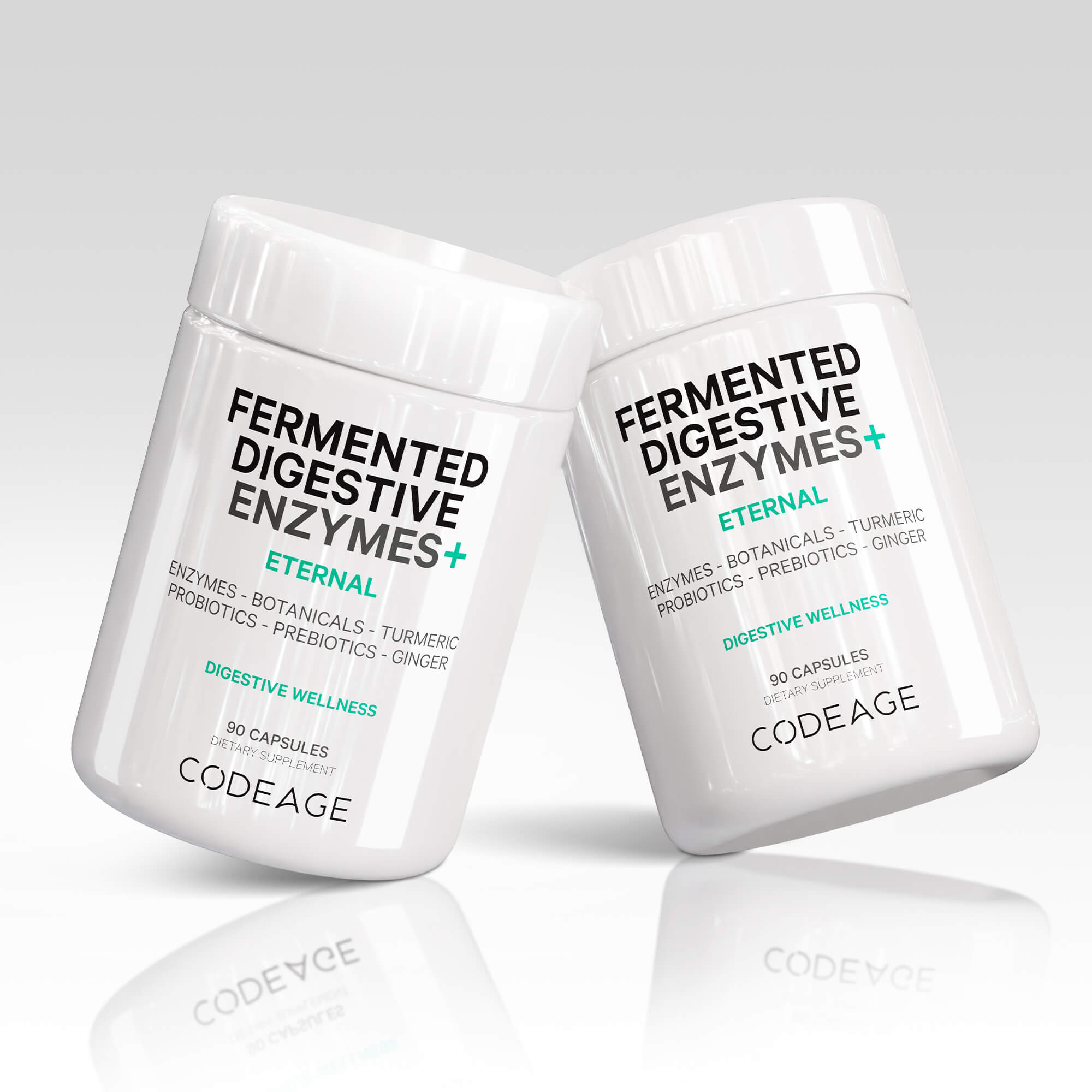 Codeage Digestive Enzymes Supplement, Probiotics & Organic Botanicals