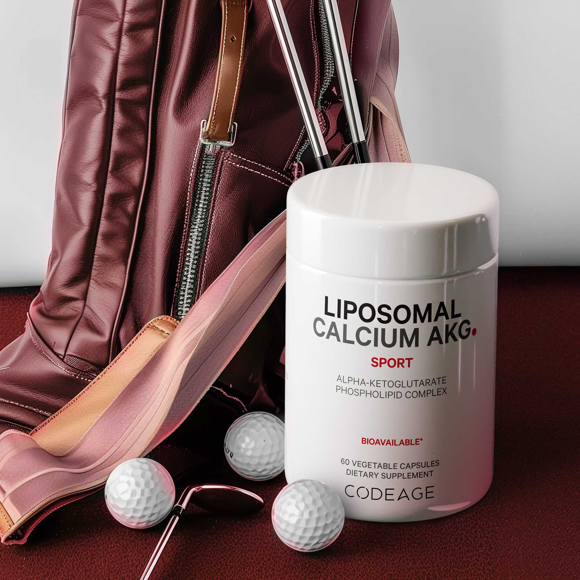 Liposomal Calcium AKG Supplement Capsule - Codeage