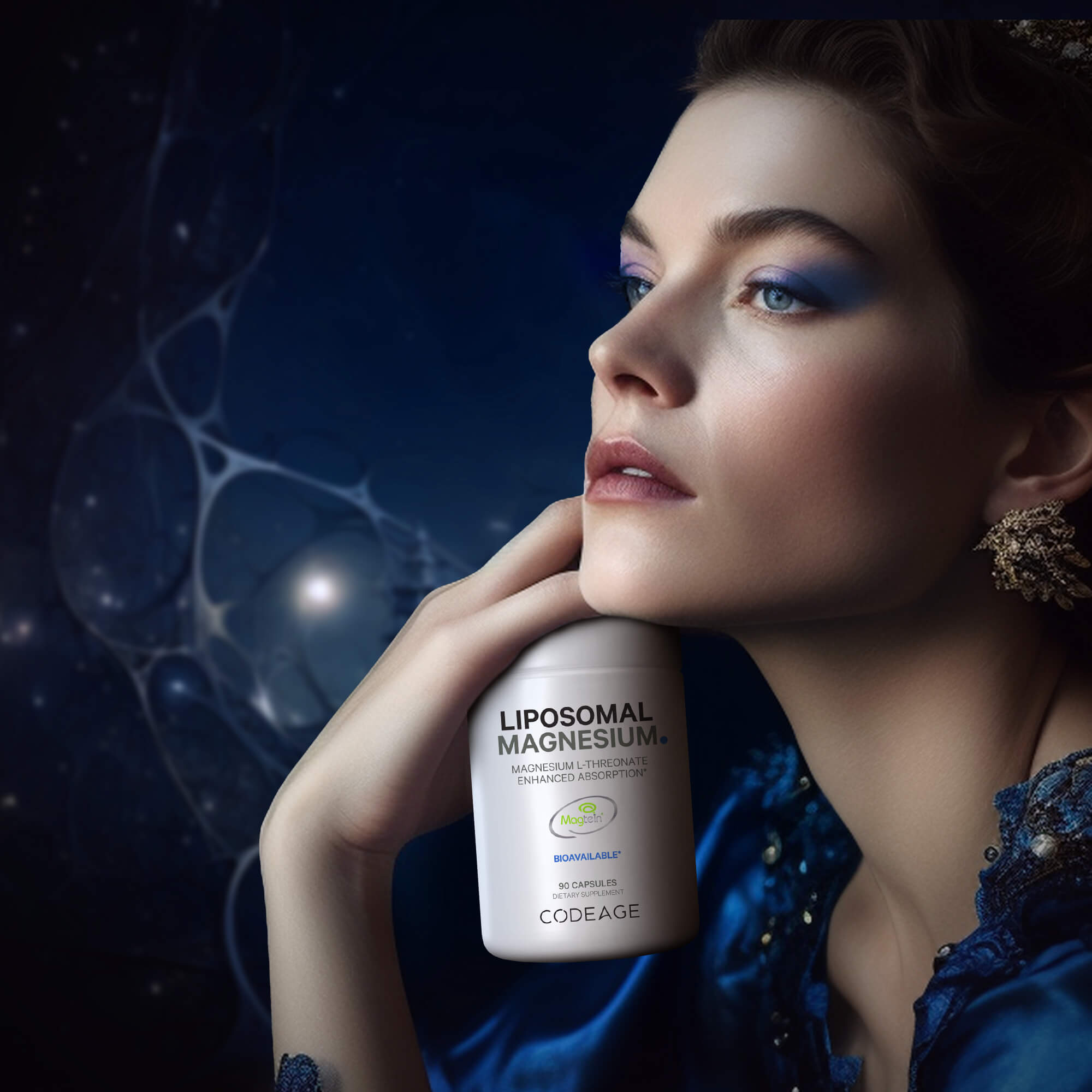 Codeage Liposomal Magnesium L-Threonate Magtein® Mineral Supplement