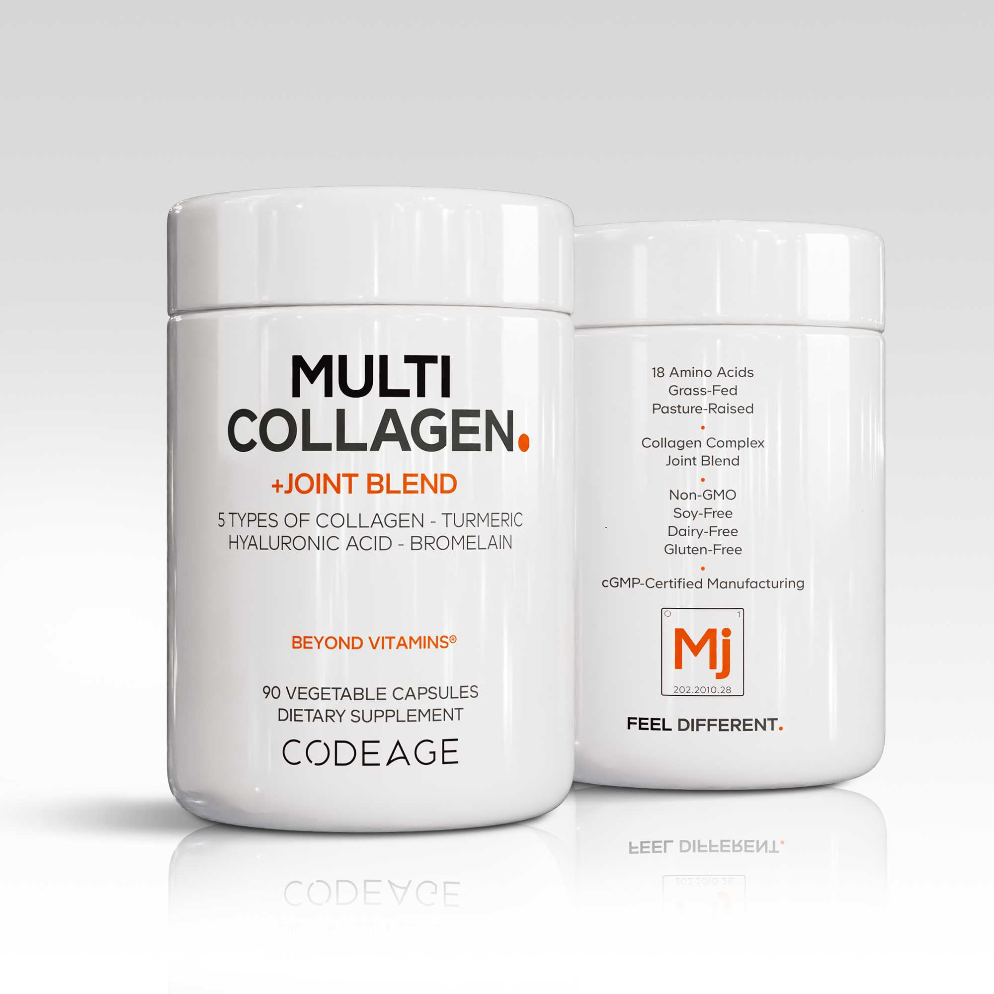 Multi Collagen Protein Capsules Peptides + Joint Blend Supplement - Codeage