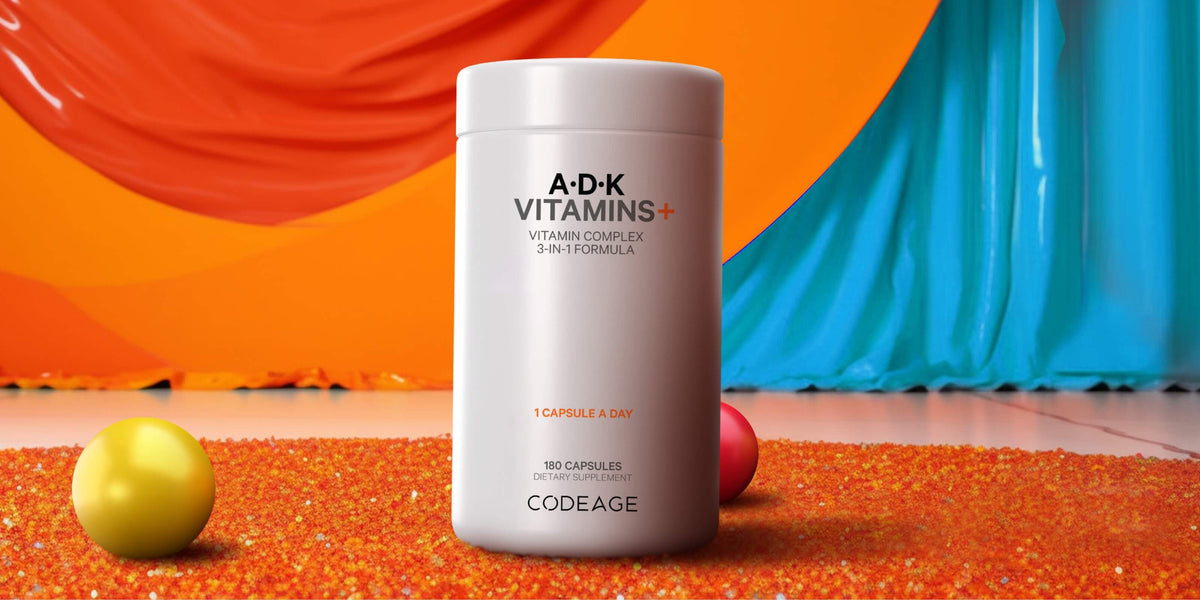 ADK Vitamins+ Supplement Capsules - Codeage