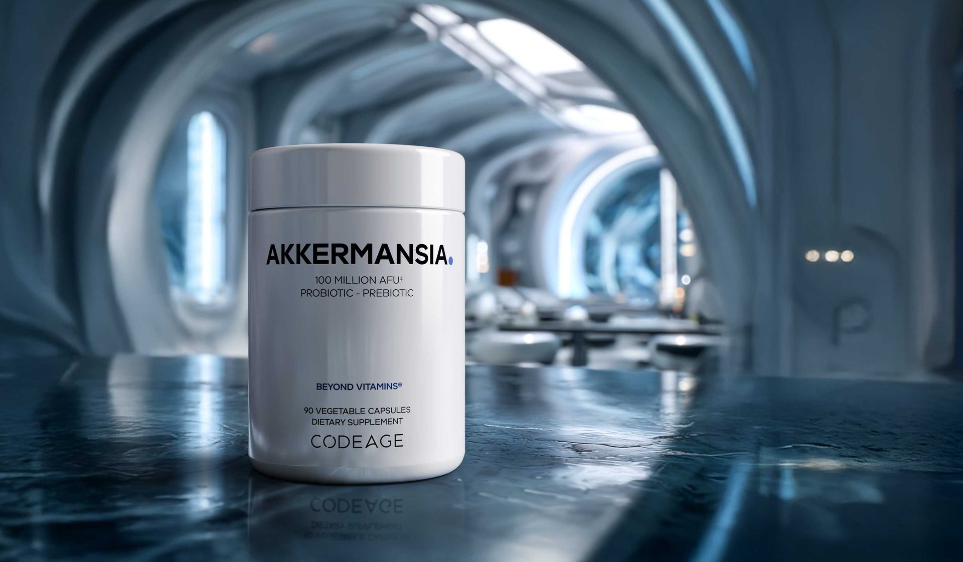 Codeage Akkermansia Probiotic Supplement 100M AFUs With Chicory Inulin