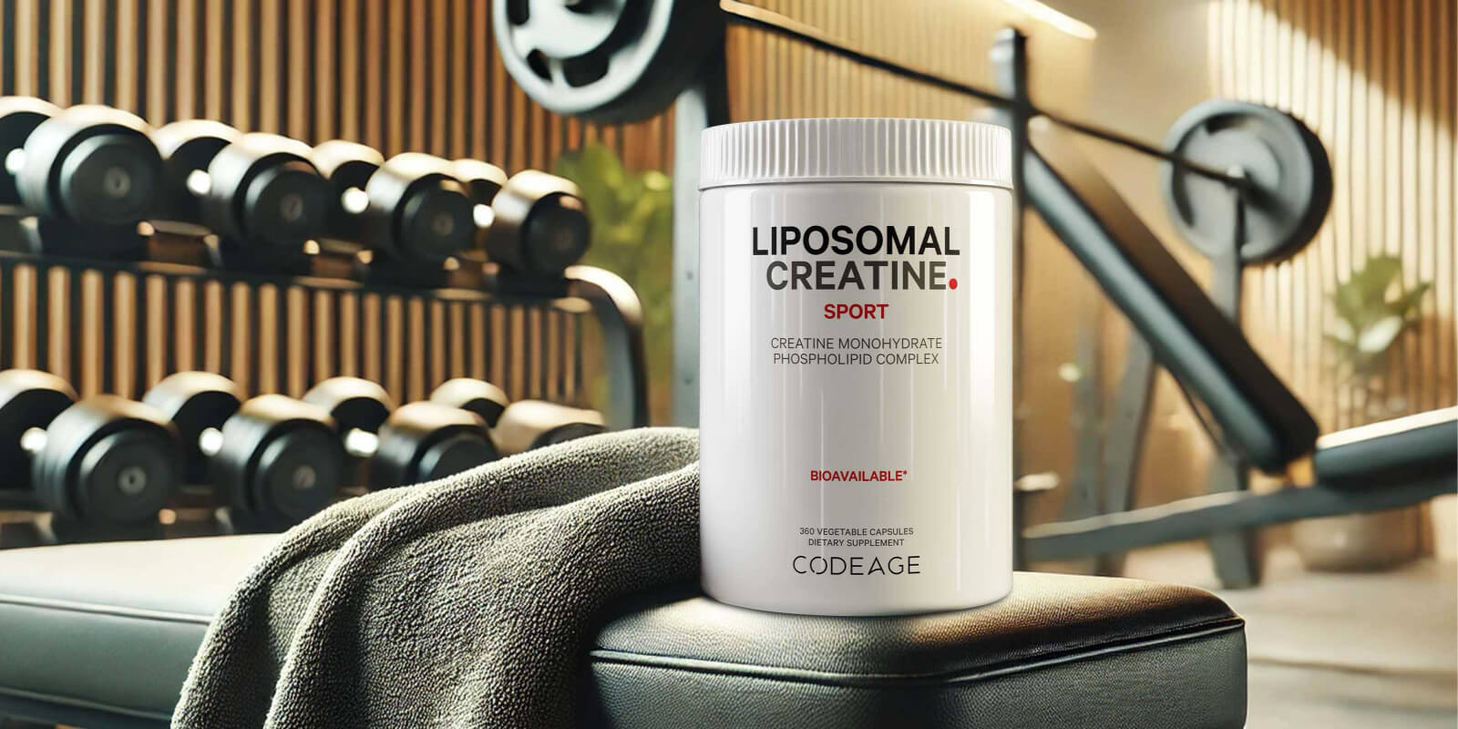 Liposomal Creatine Monohydrate Capsules Micronized - Codeage