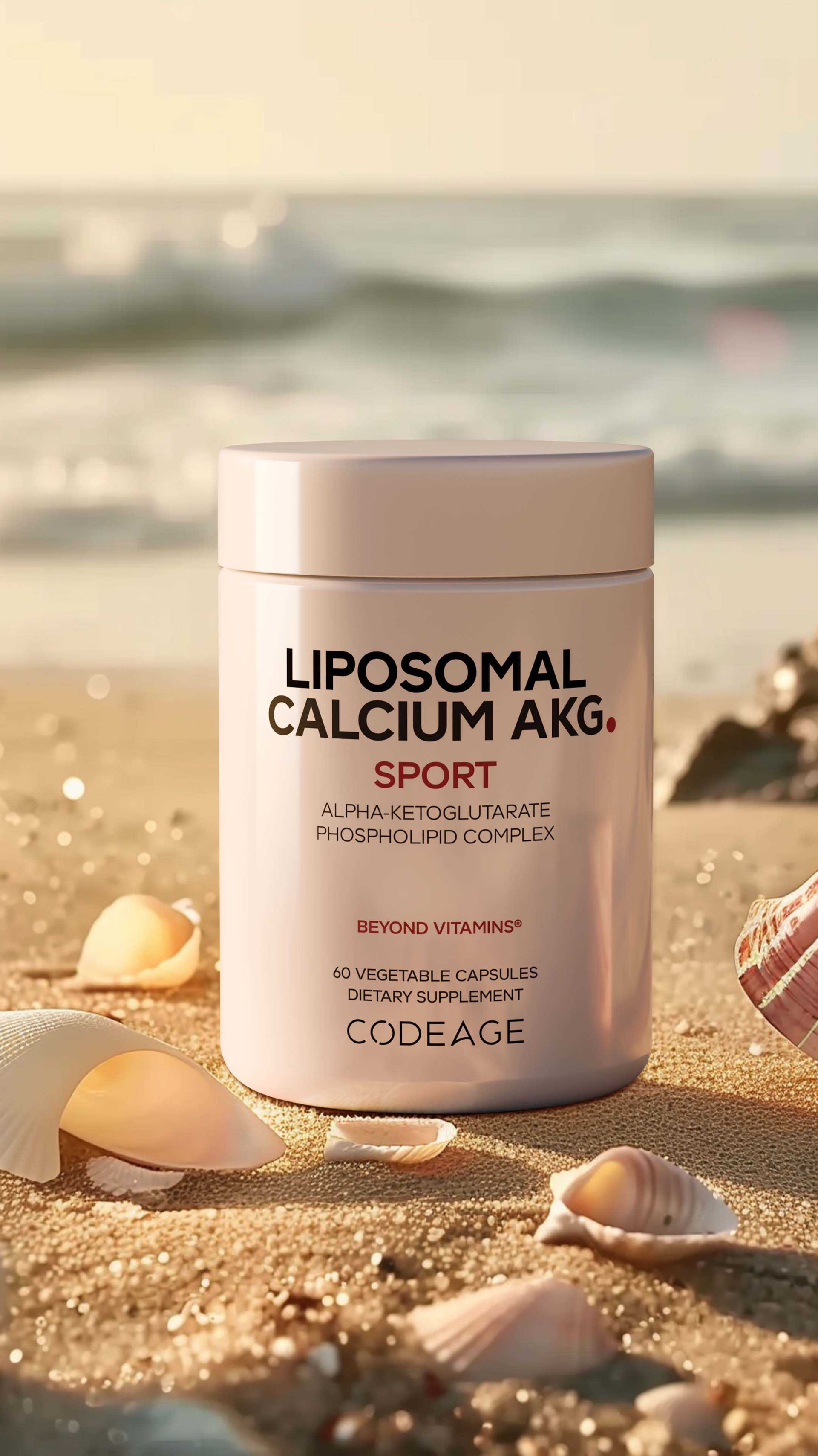 Codeage Liposomal Calcium AKG Supplement - Alpha-Ketoglutarate 2-Month ...