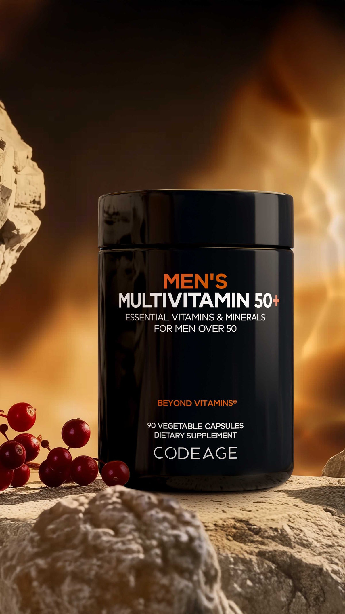 Codeage Multivitamin for Men Over 50 Years Old, Male Multivitamins 50+