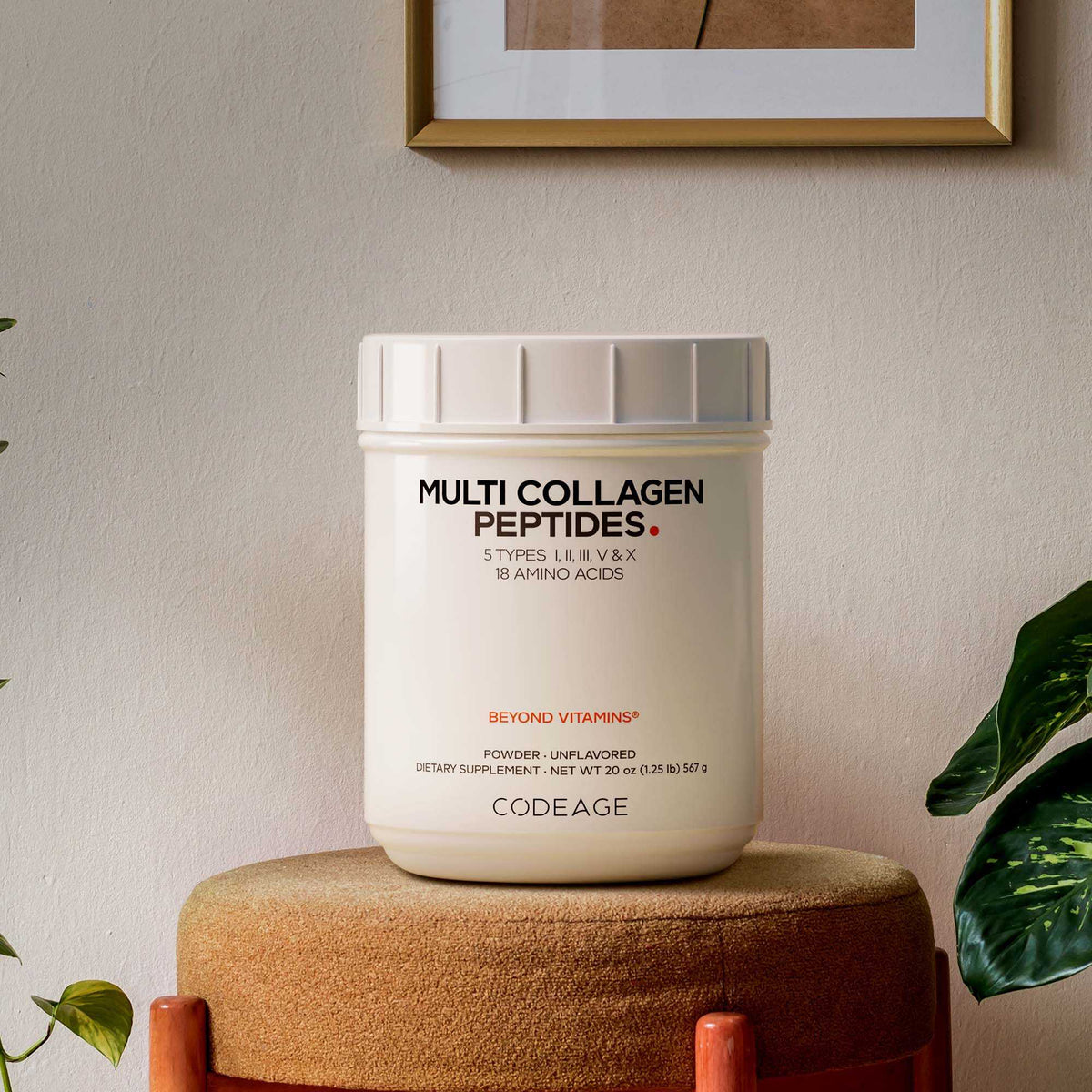 Collagen Peptides, Hydrolyzed Collagen Protein Supplements - Codeage