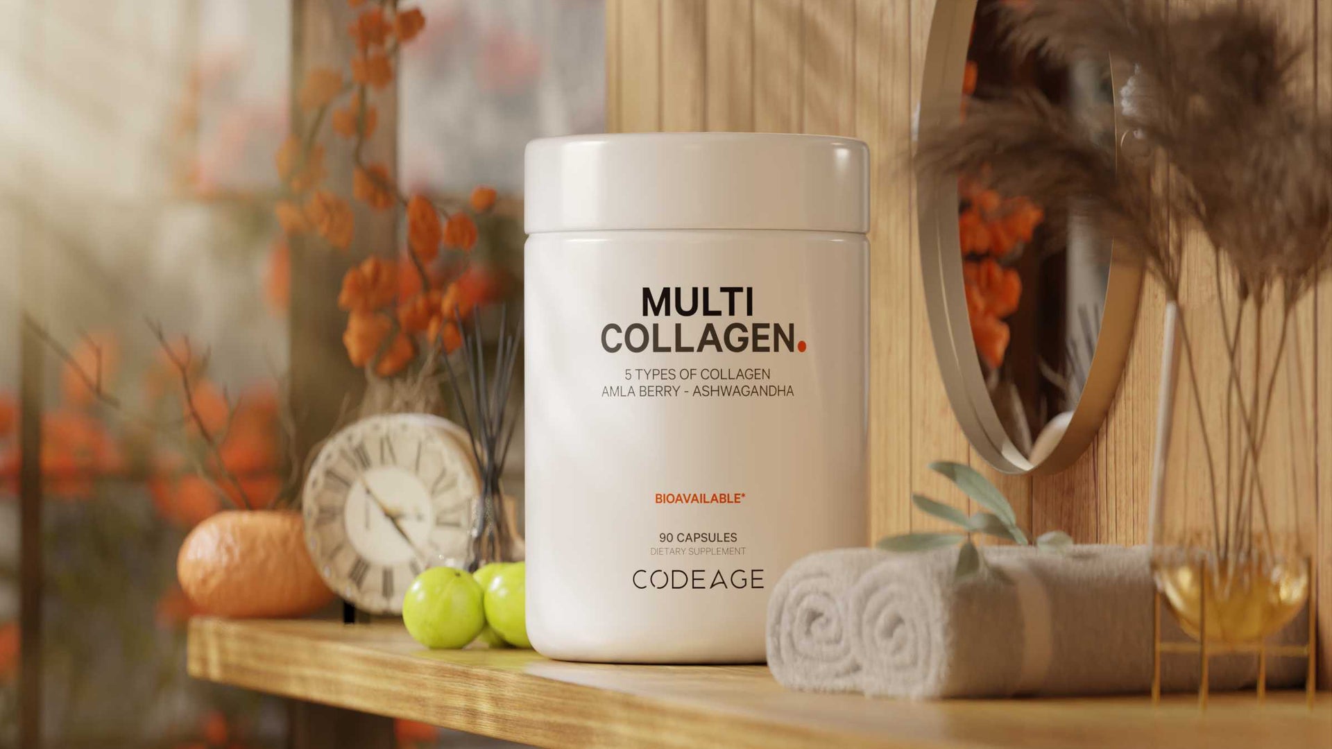 Codeage Multi Collagen Protein Capsule Type I, II, III, V, X Peptides