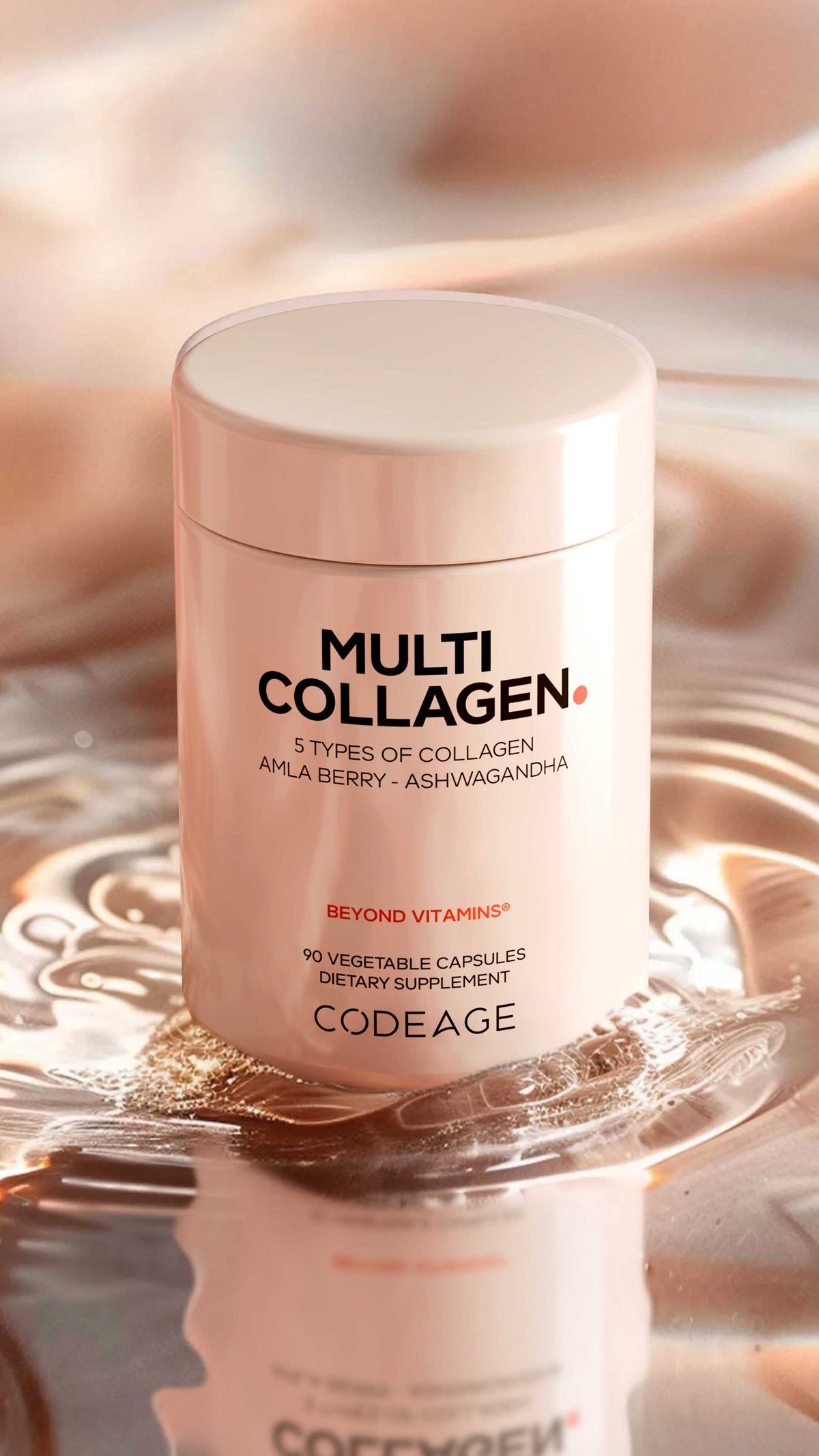 Codeage Multi Collagen Protein Capsule Type I, II, III, V, X Peptides