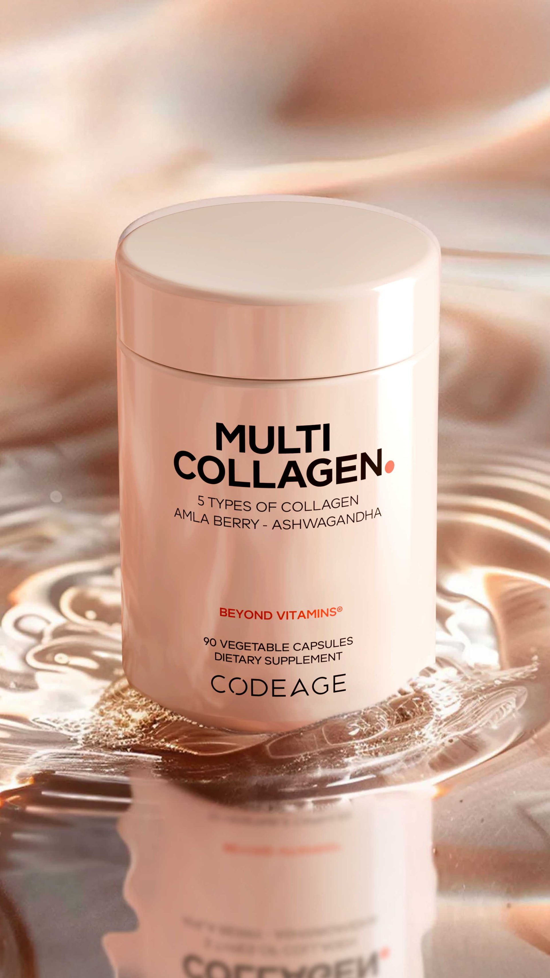 Codeage Multi Collagen Protein Capsule Type I, II, III, V, X Peptides