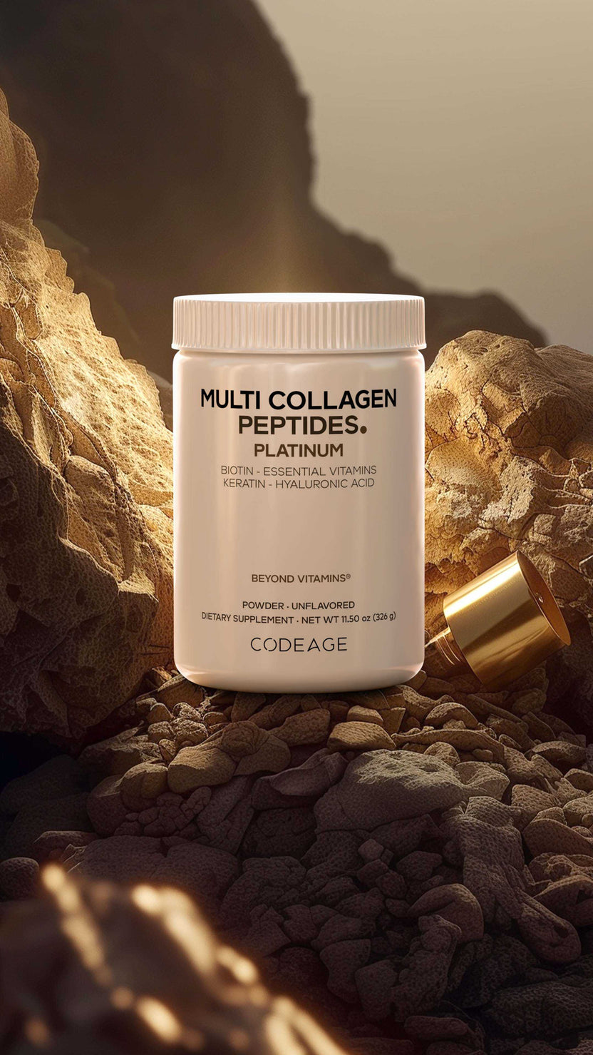 Codeage Multi Collagen Powder With 10,000mcg Biotin, Keratin, Vitamins