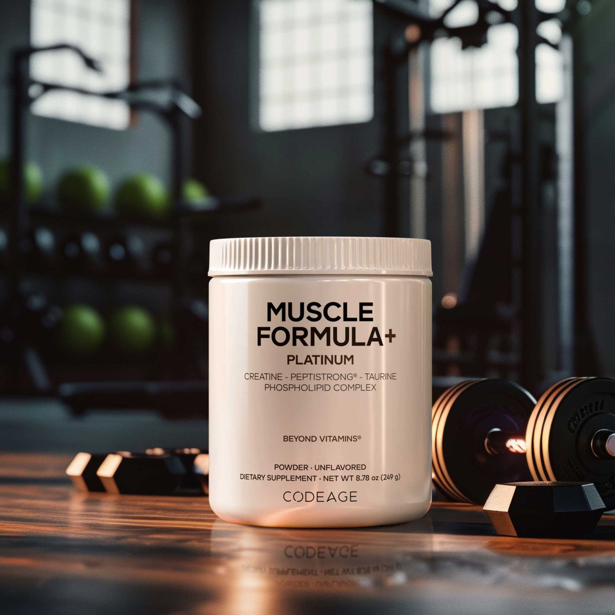 Codeage Muscle Formula+ Platinum - Creatine and PeptiStrong®