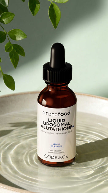 Codeage Nanofood Liquid Liposomal Glutathione Supplement
