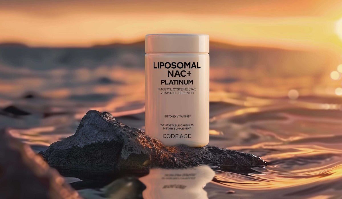 Codeage Liposomal NAC+ Platinum Supplement - N-Acetyl L-Cysteine Vitamin C
