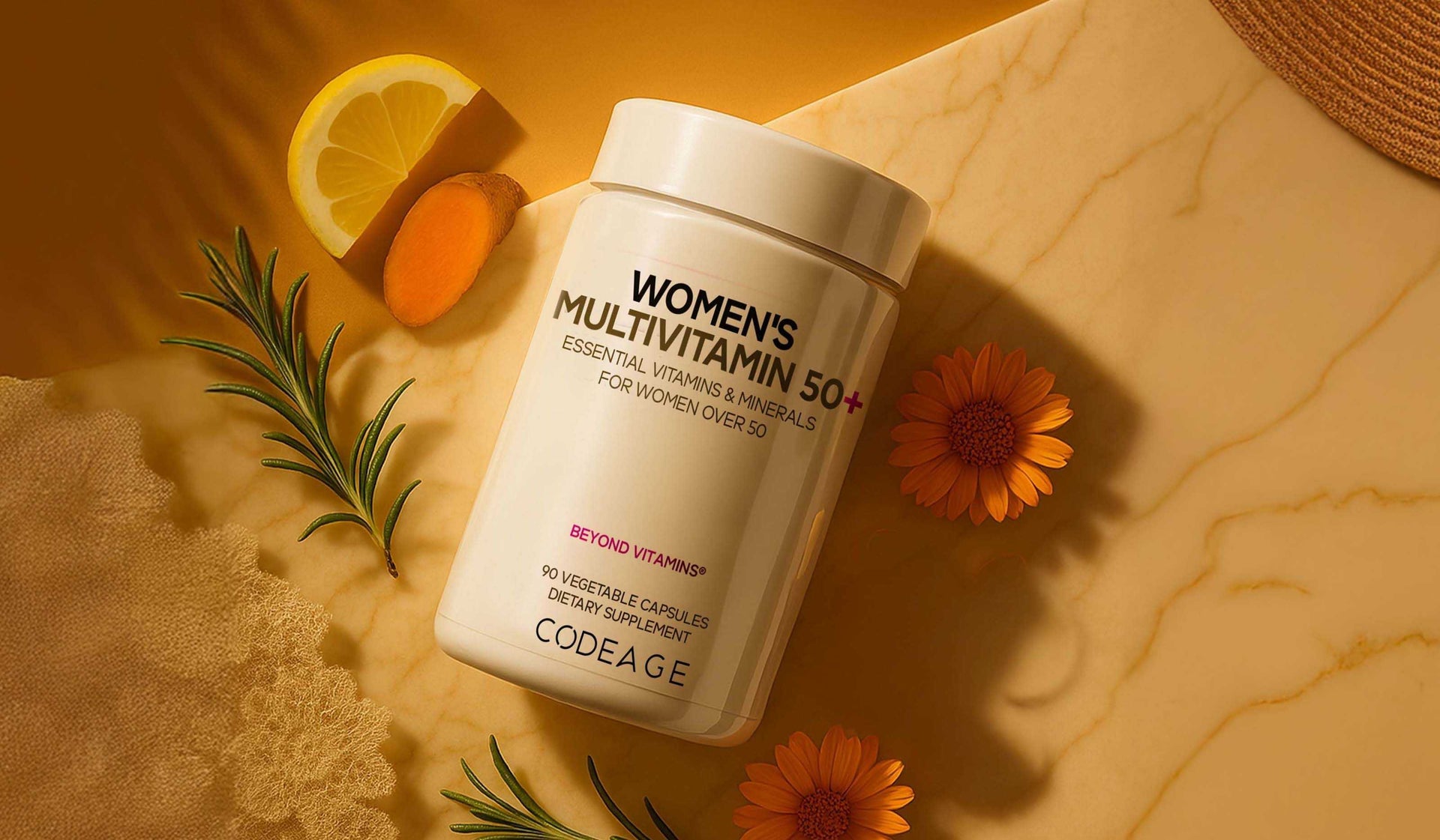 Codeage Multivitamin for Women 50 Years Old and Plus, Women Daily ...