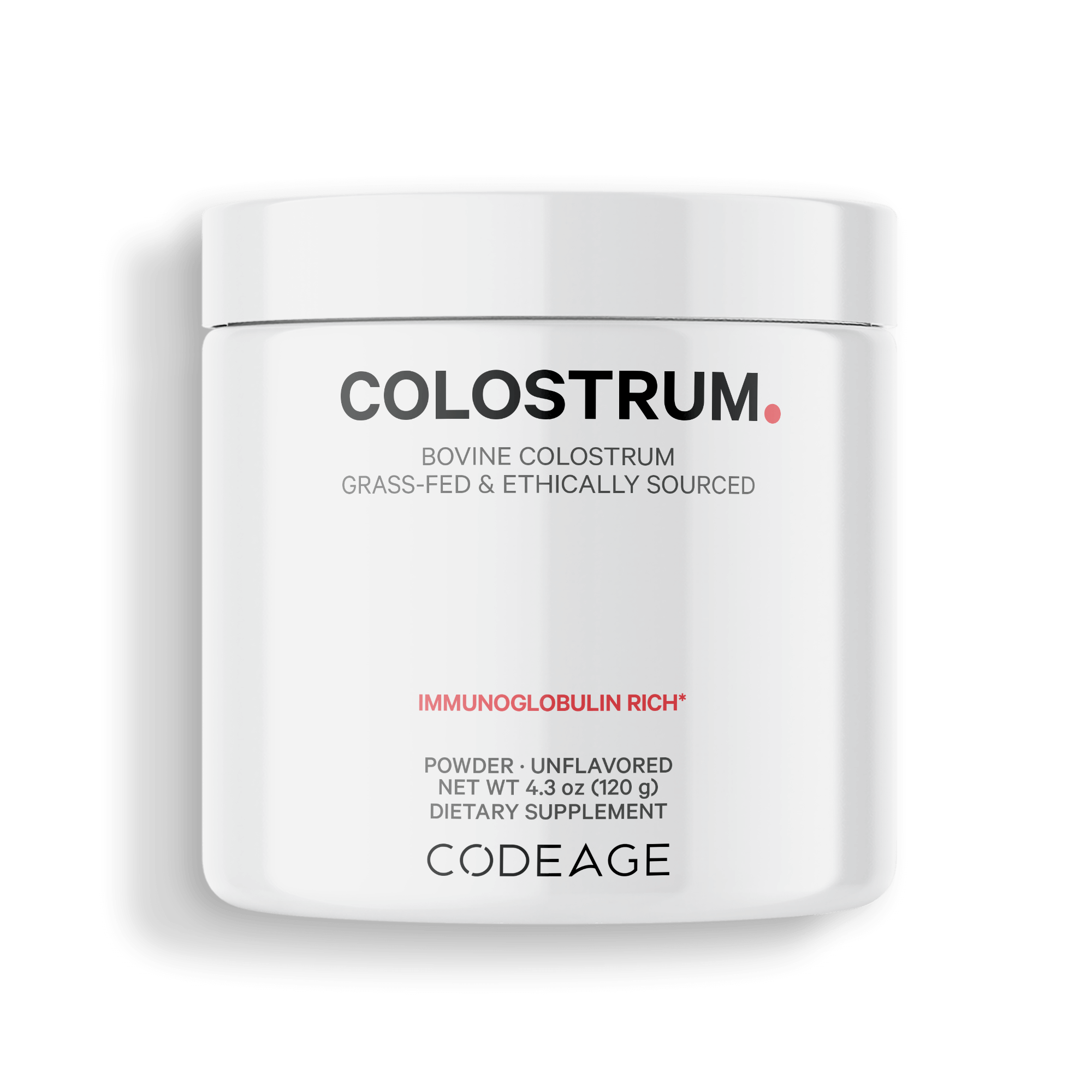 Codeage Bovine Colostrum Powder Supplement Prized Immunoglobulin First Milk