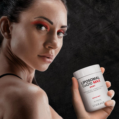 Codeage Liposomal CoQ10 Max 250mg Supplement Vitamin E Isomers Capsule