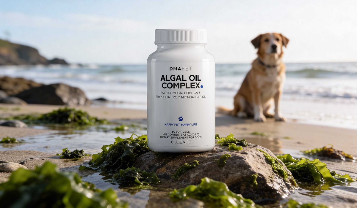 DNA PET Algal Oil Complex - Dog Supplement Omega 3 EPA DHA – Codeage