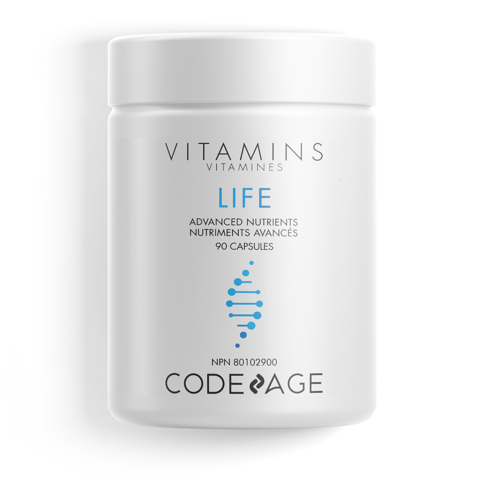 Codeage Life, Telomeres & DNA, 5 MTHF, Methylcobalamin B12, L theanine