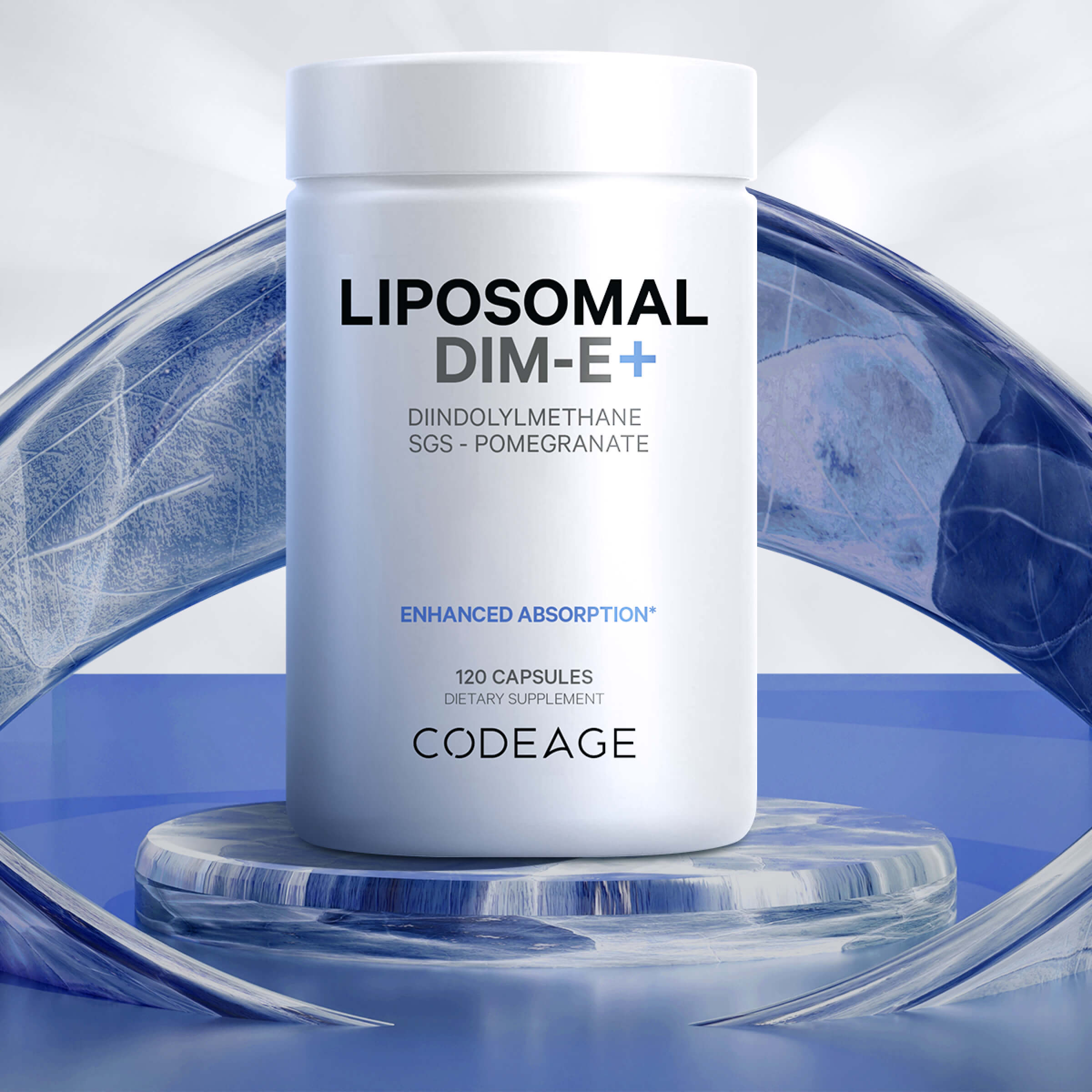 Codeage Liposomal Dim Supplement Vitamin E Pomegranate