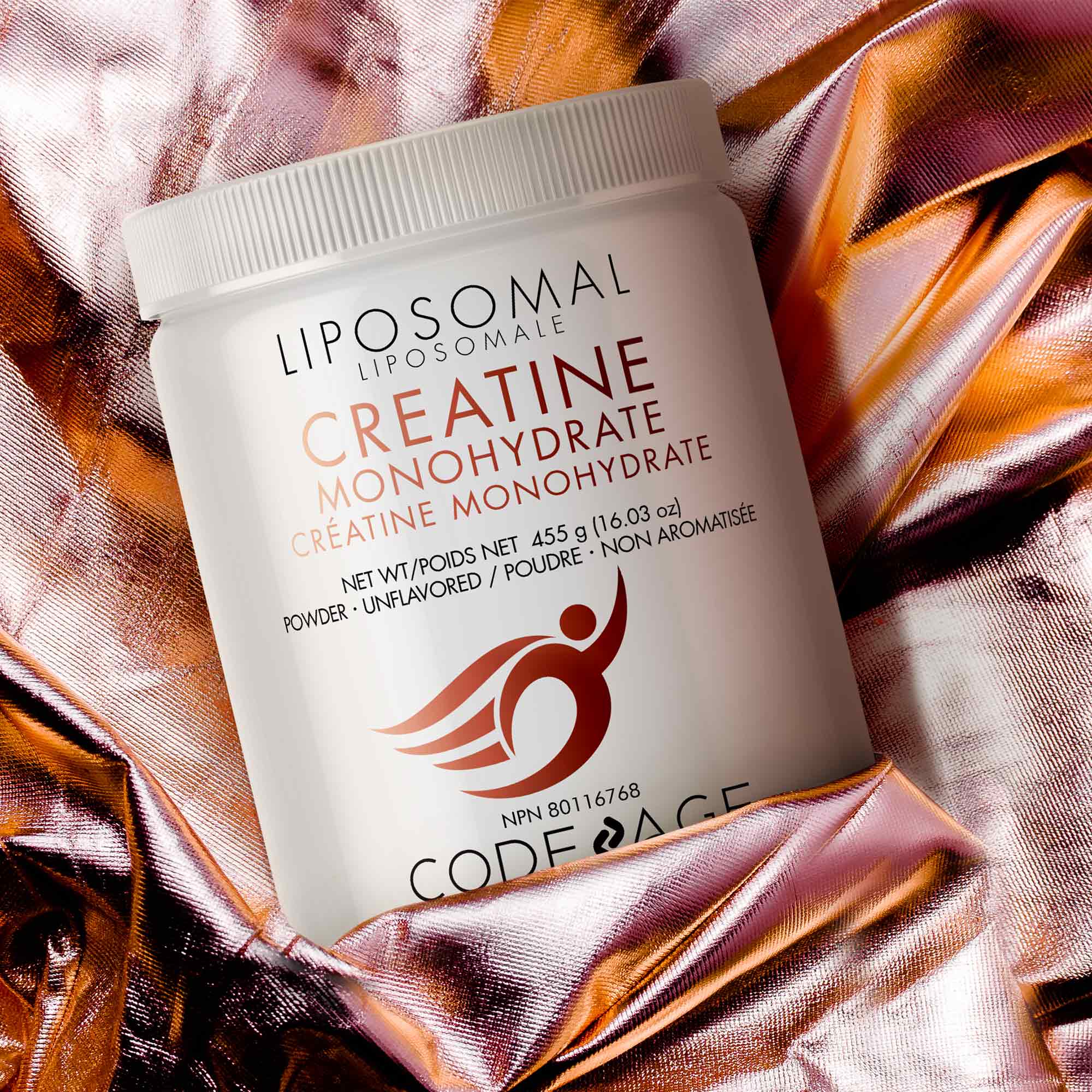 Codeage Liposomal Creatine Monohydrate Powder Supplement | 90 Servings