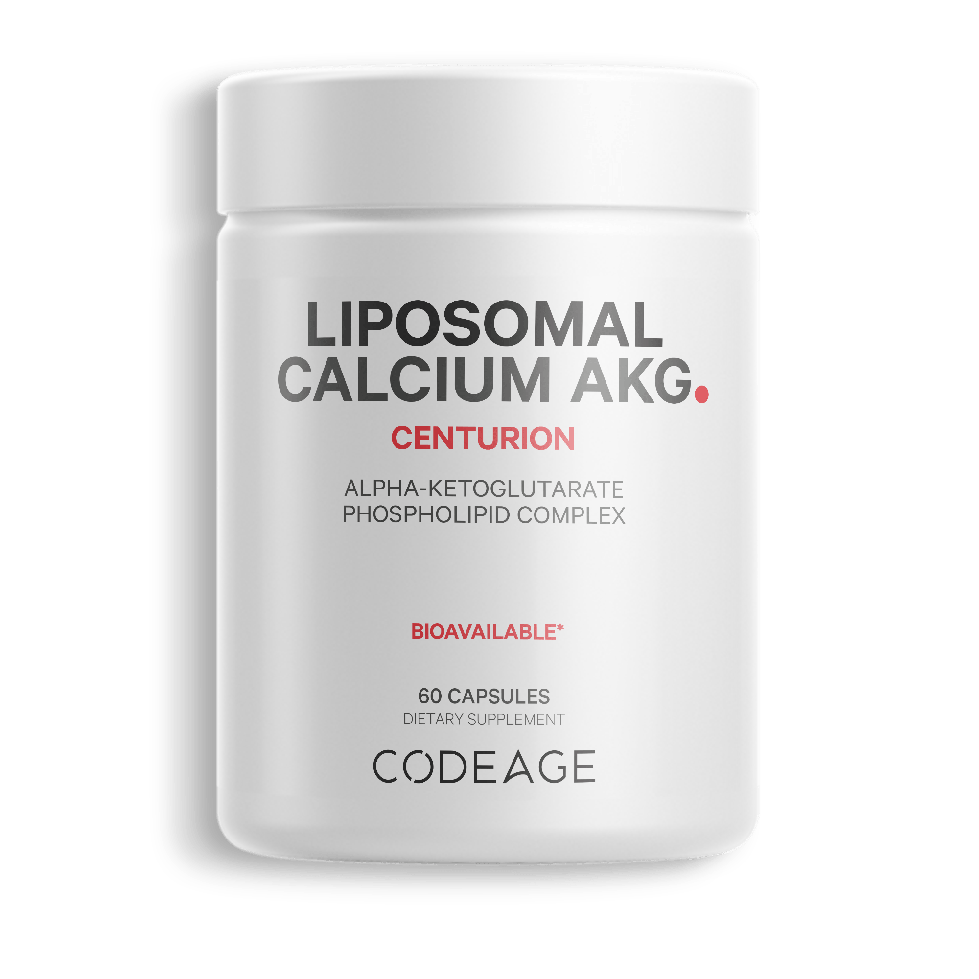 Codeage Liposomal Calcium AKG Supplement - Alpha-Ketoglutarate 2-Month ...