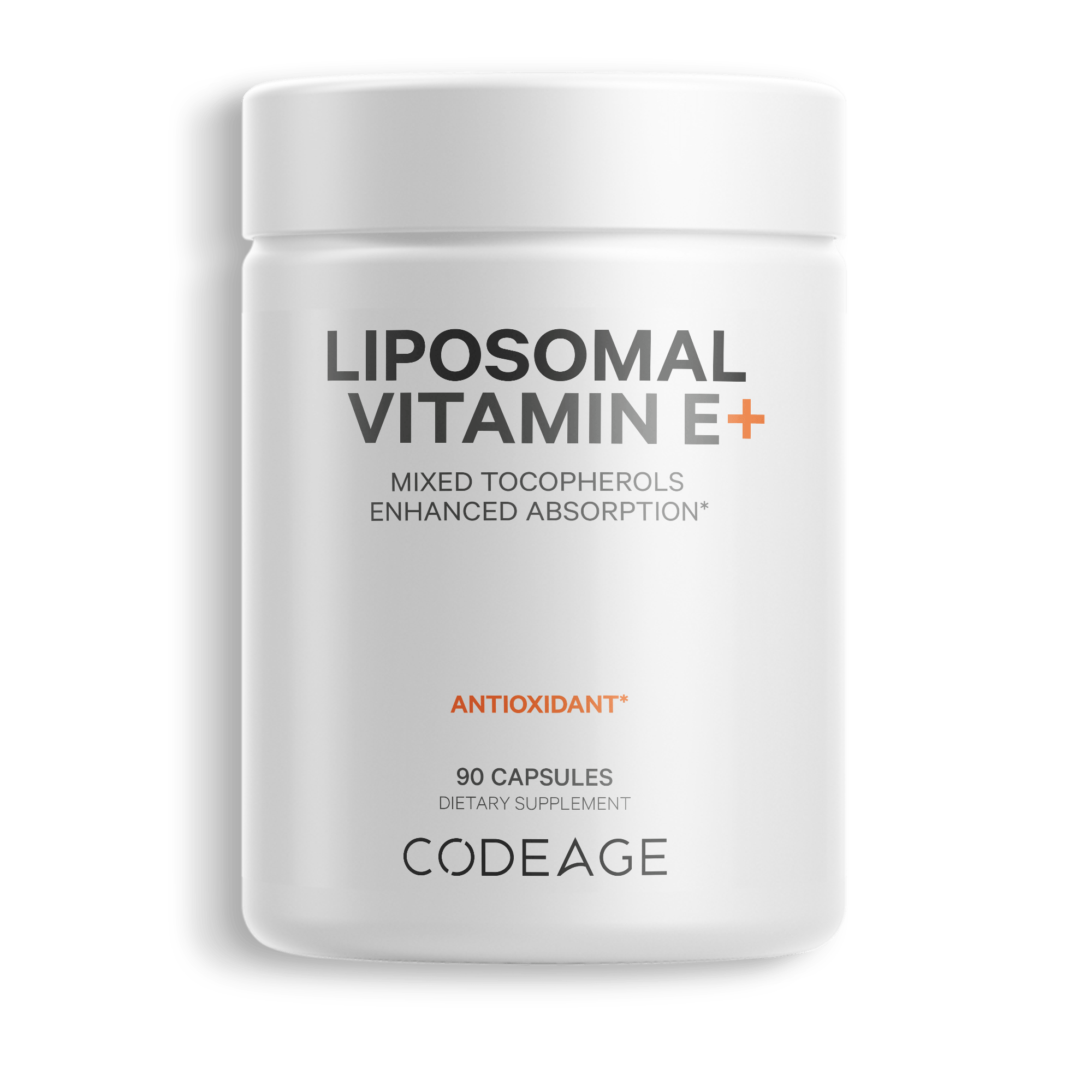 Codeage Liposomal Vitamin E Supplement - D-Alpha Tocopherol Isomers Beta