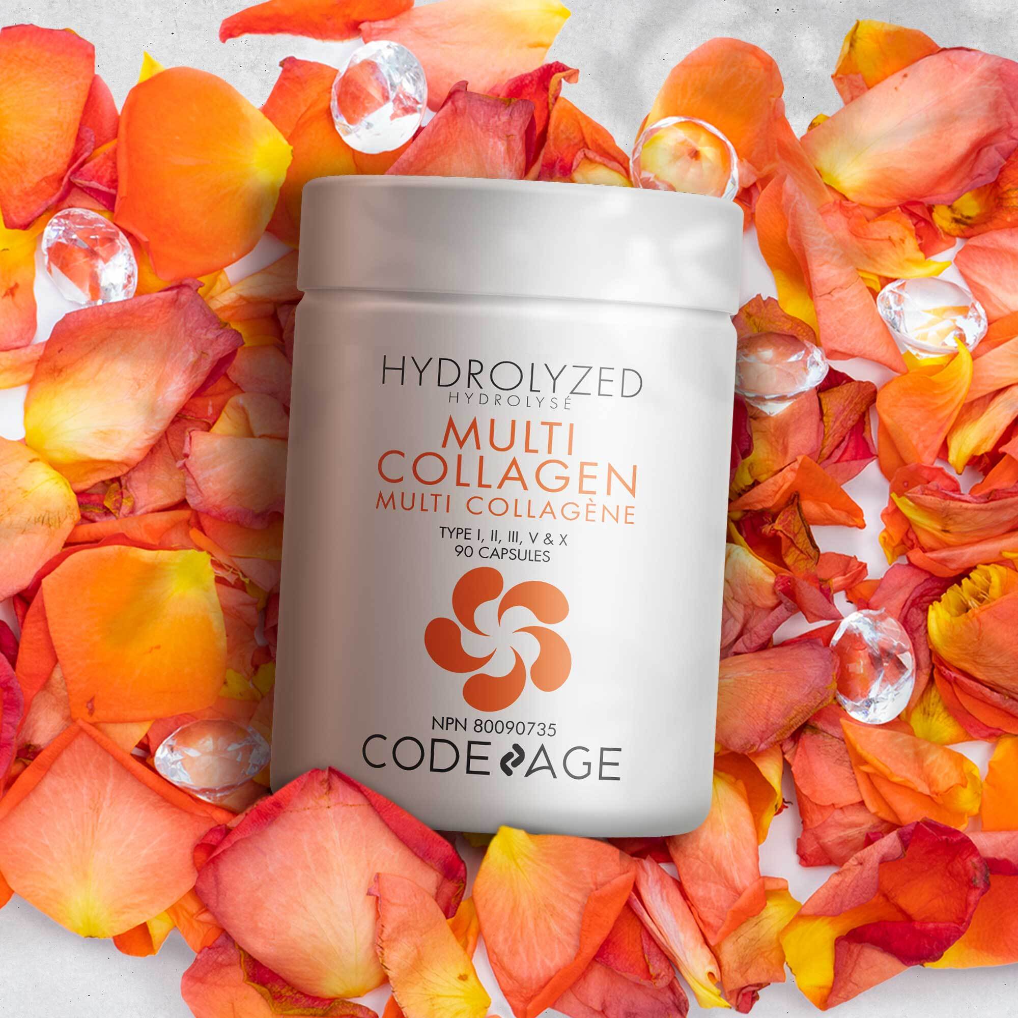 Codeage Multi Collagen Protein Capsule Type I, II, III, V, X Peptides