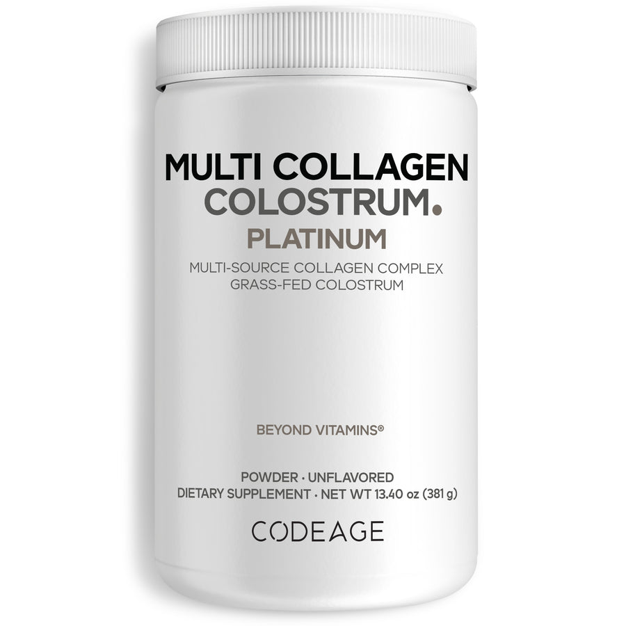Codeage Multi Collagen Colostrum Powder Platinum - Biotin, Vitamin C ...