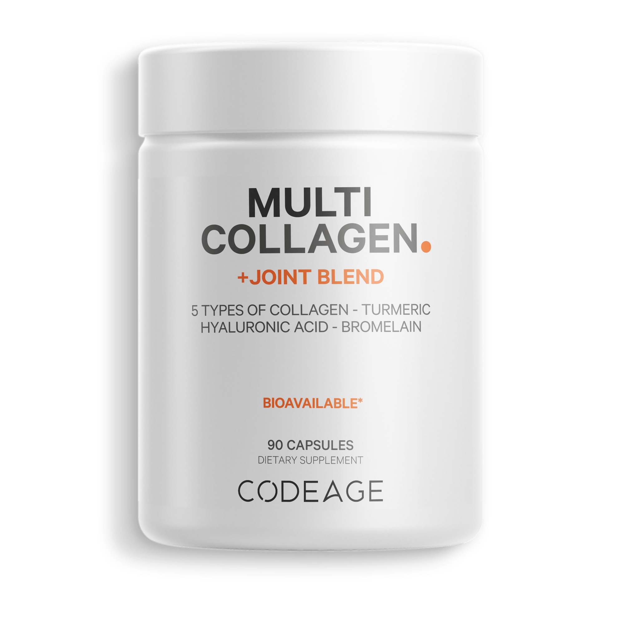 Multi Collagen Protein Capsules Peptides + Joint Blend Supplement - Codeage