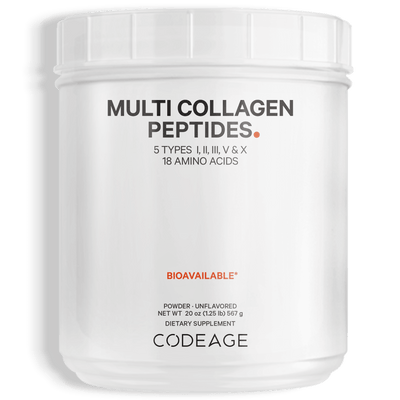 Codeage Multi Collagen Powder With 10,000mcg Biotin, Keratin, Vitamins