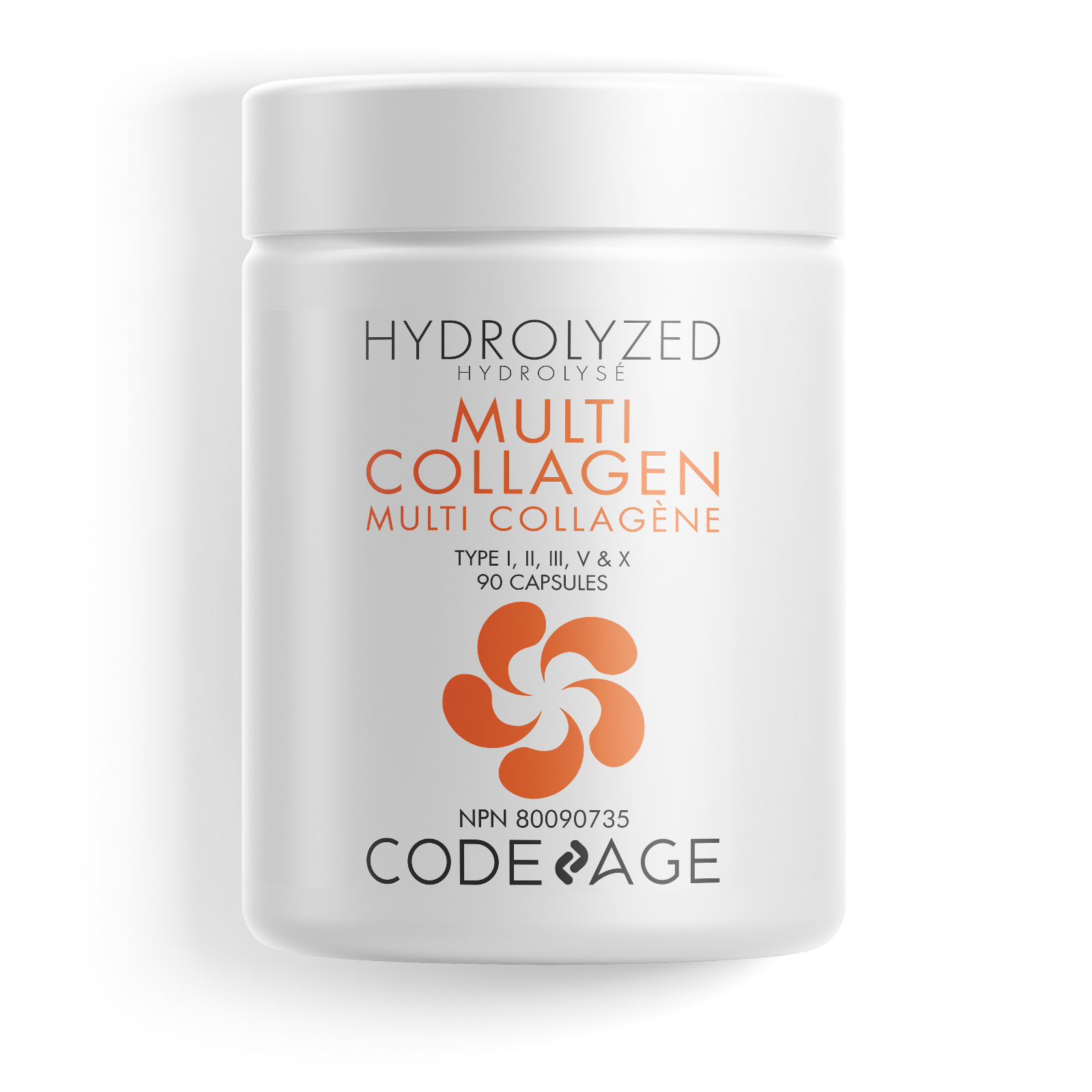 Codeage Multi Collagen Protein Capsule Type I, II, III, V, X Peptides