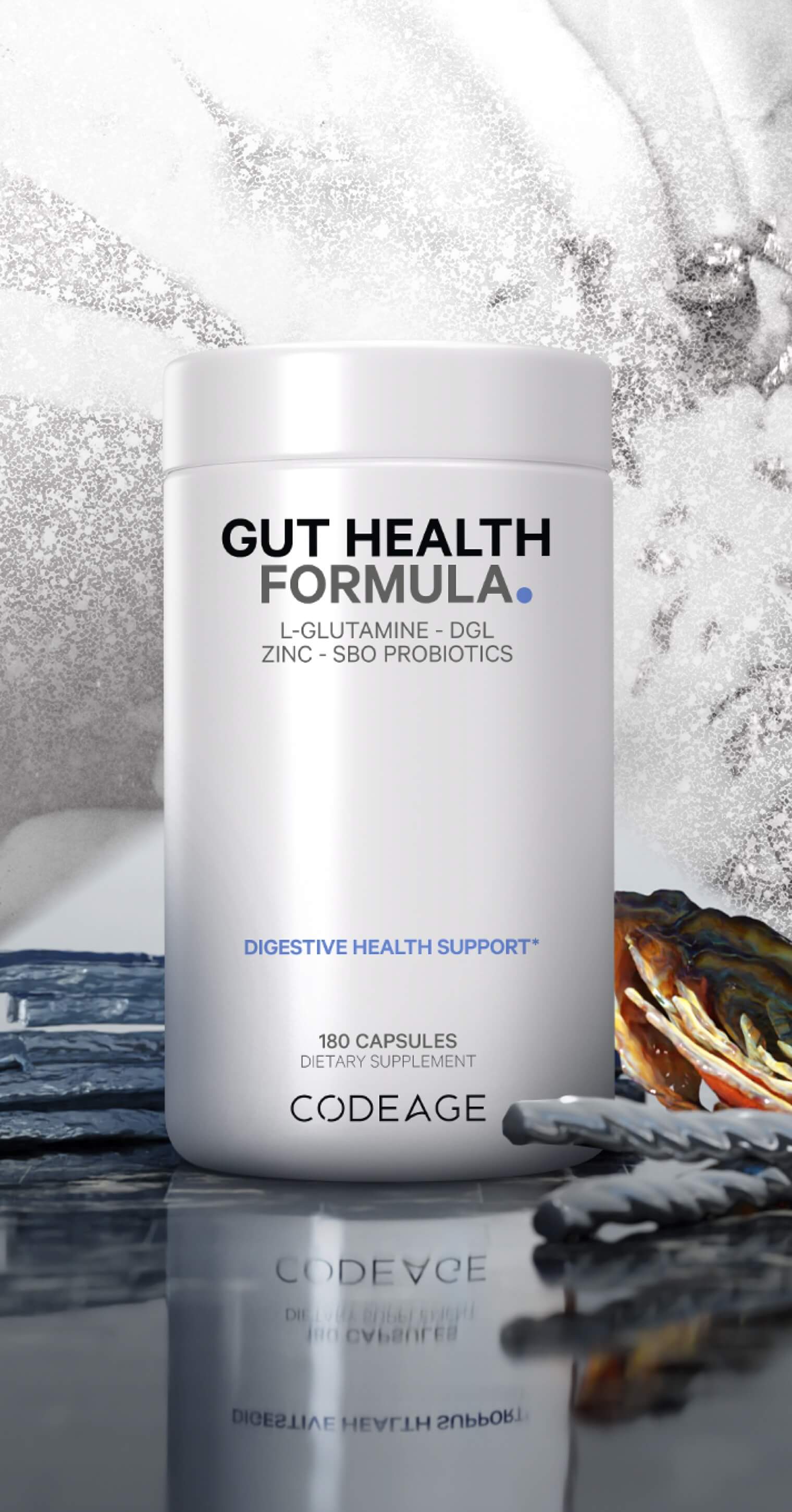 Codeage Skin Probiotic, Skin Care Probiotics Supplement, Vitamin C