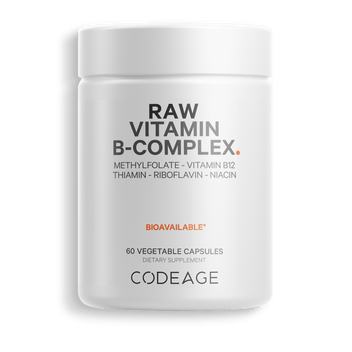 Codeage Raw Vitamin B Complex Supplement Probiotics Enzymes - 2-Month ...