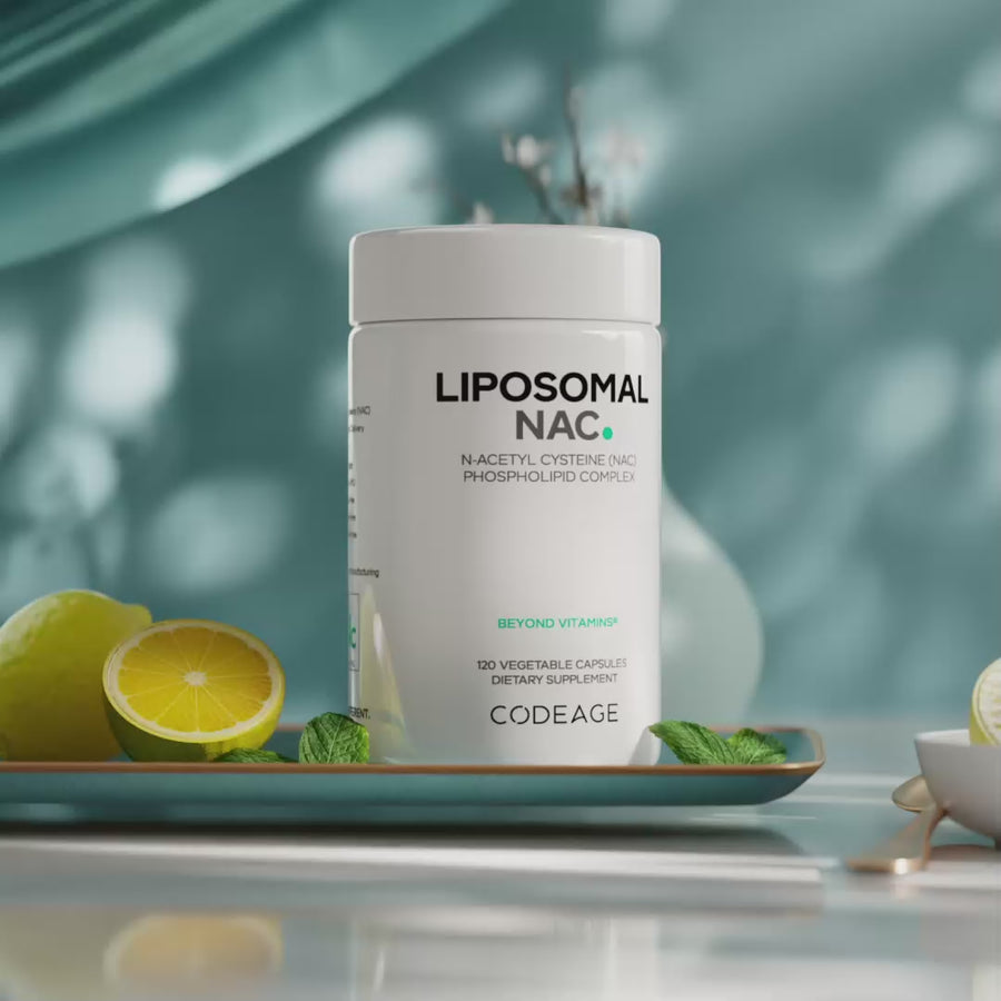 Codeage Liposomal NAC Supplement - N-Acetyl L-Cysteine Capsules